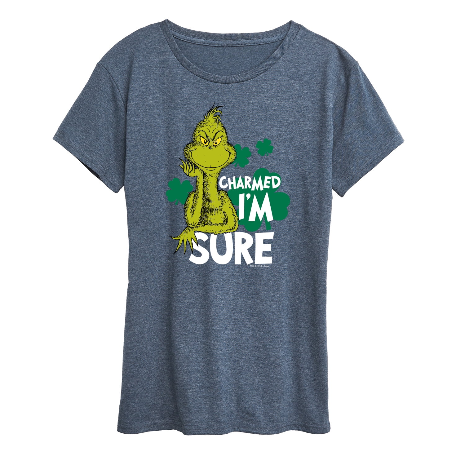 The Grinch - Charmed Im Sure - Women's Short Sleeve Graphic T-Shirt ...