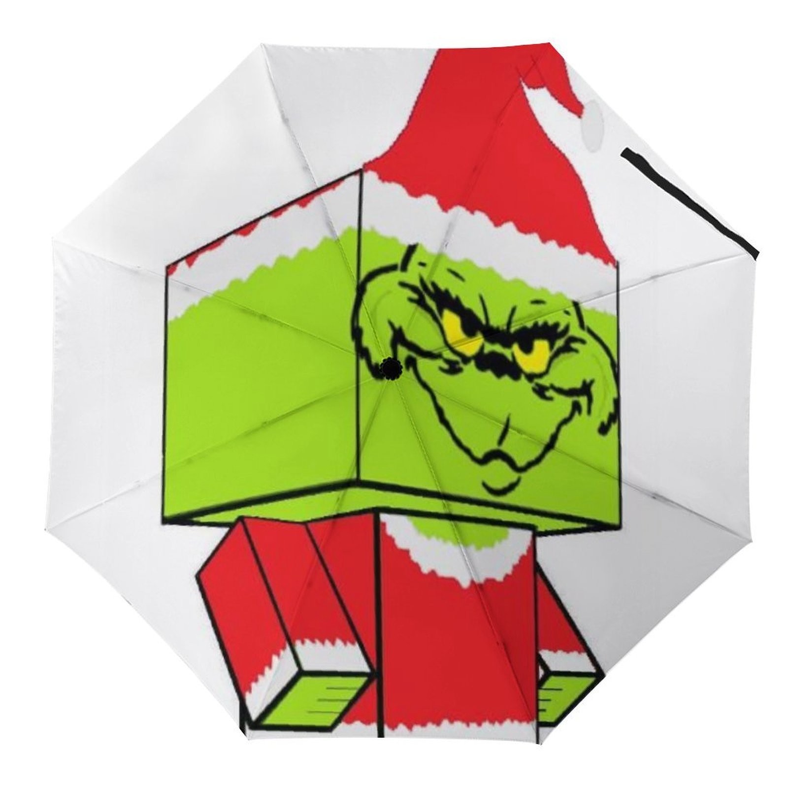 The The-Grinch/Christmas 3 Fold Umbrella Automatic Open-close Cartoon ...