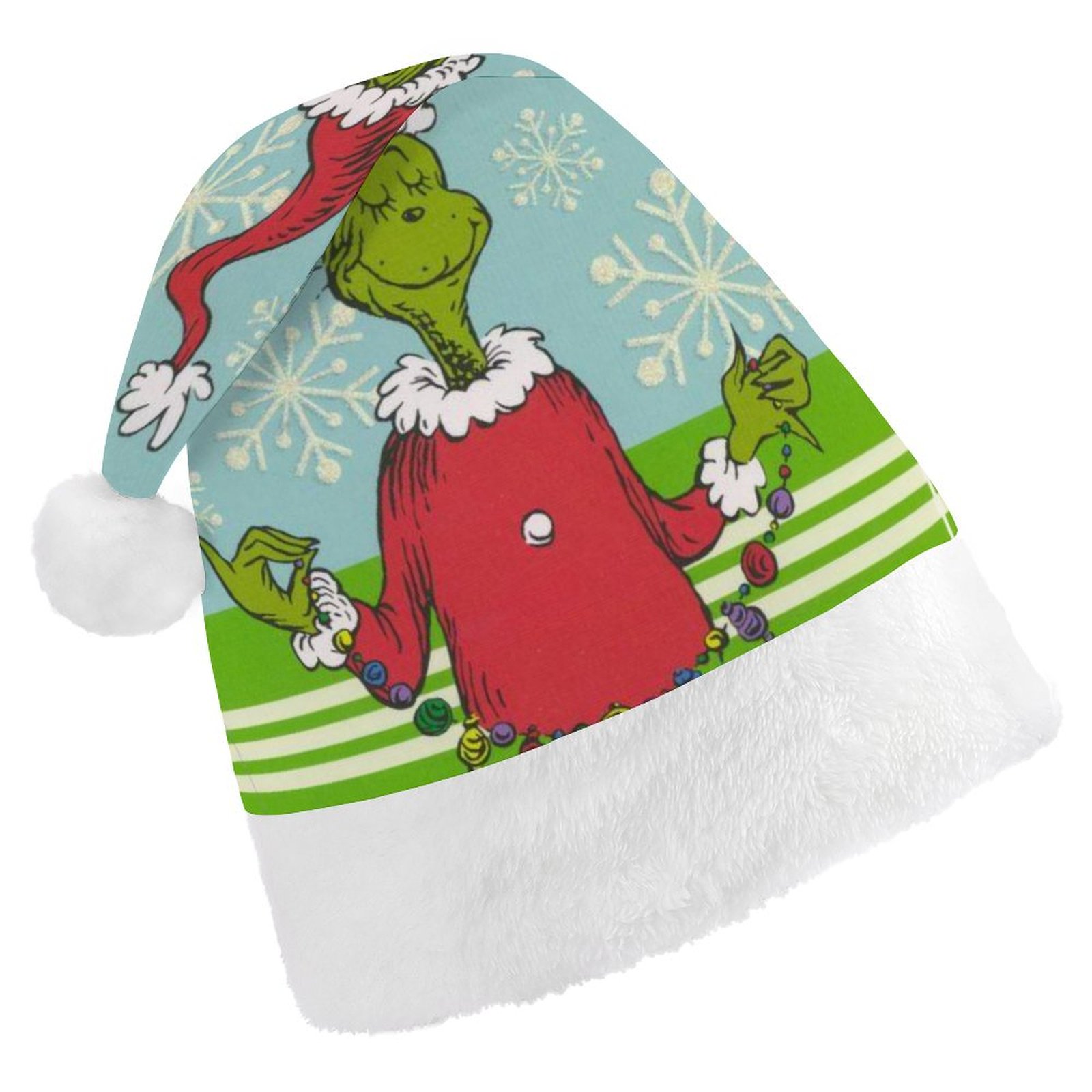 The-Grinch Christmas Christmas Hat Santa Hat Xmas Holiday Hat Classic ...