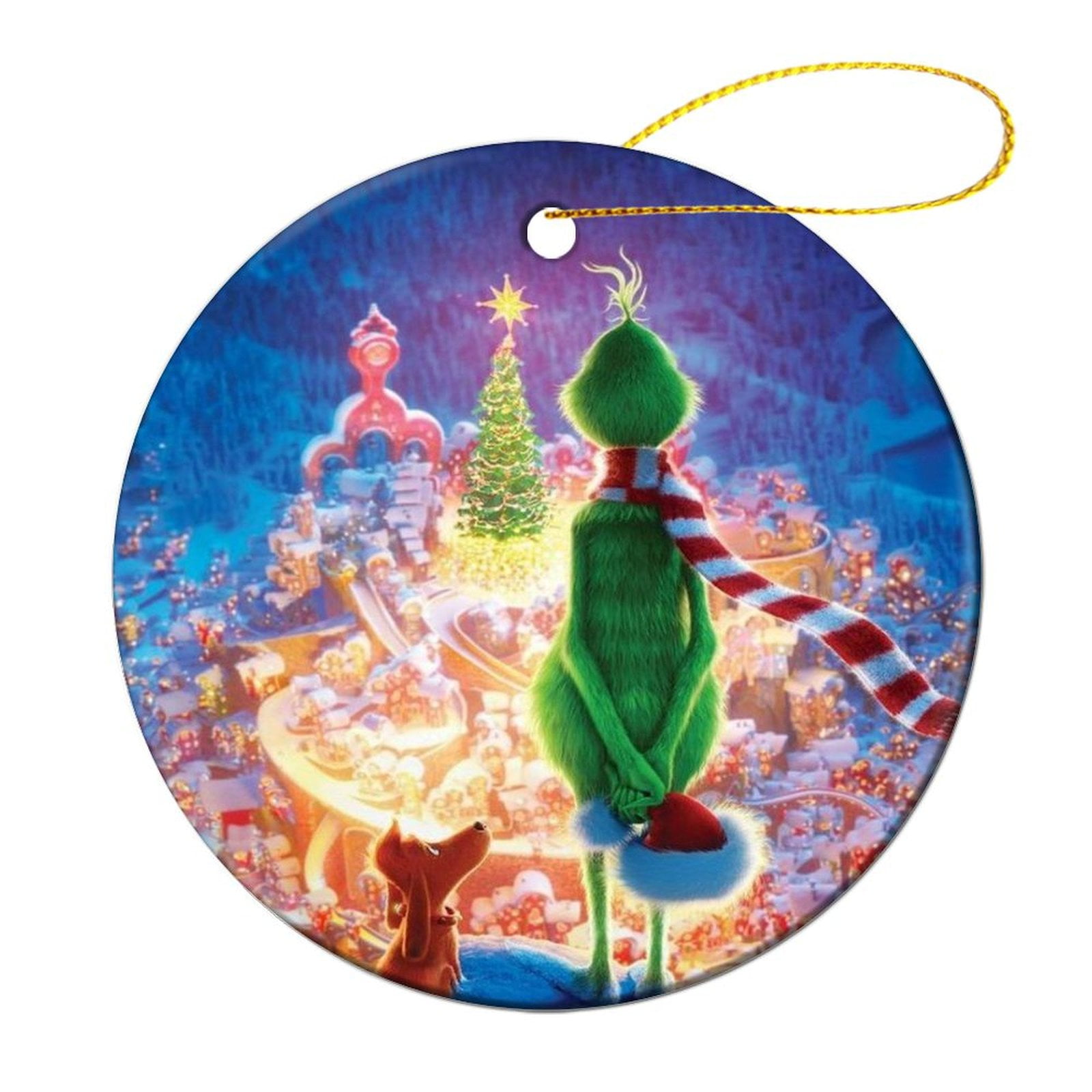 The Grinch Christmas Ornament,Farmhouse Christmas Tree Holiday Decor ...