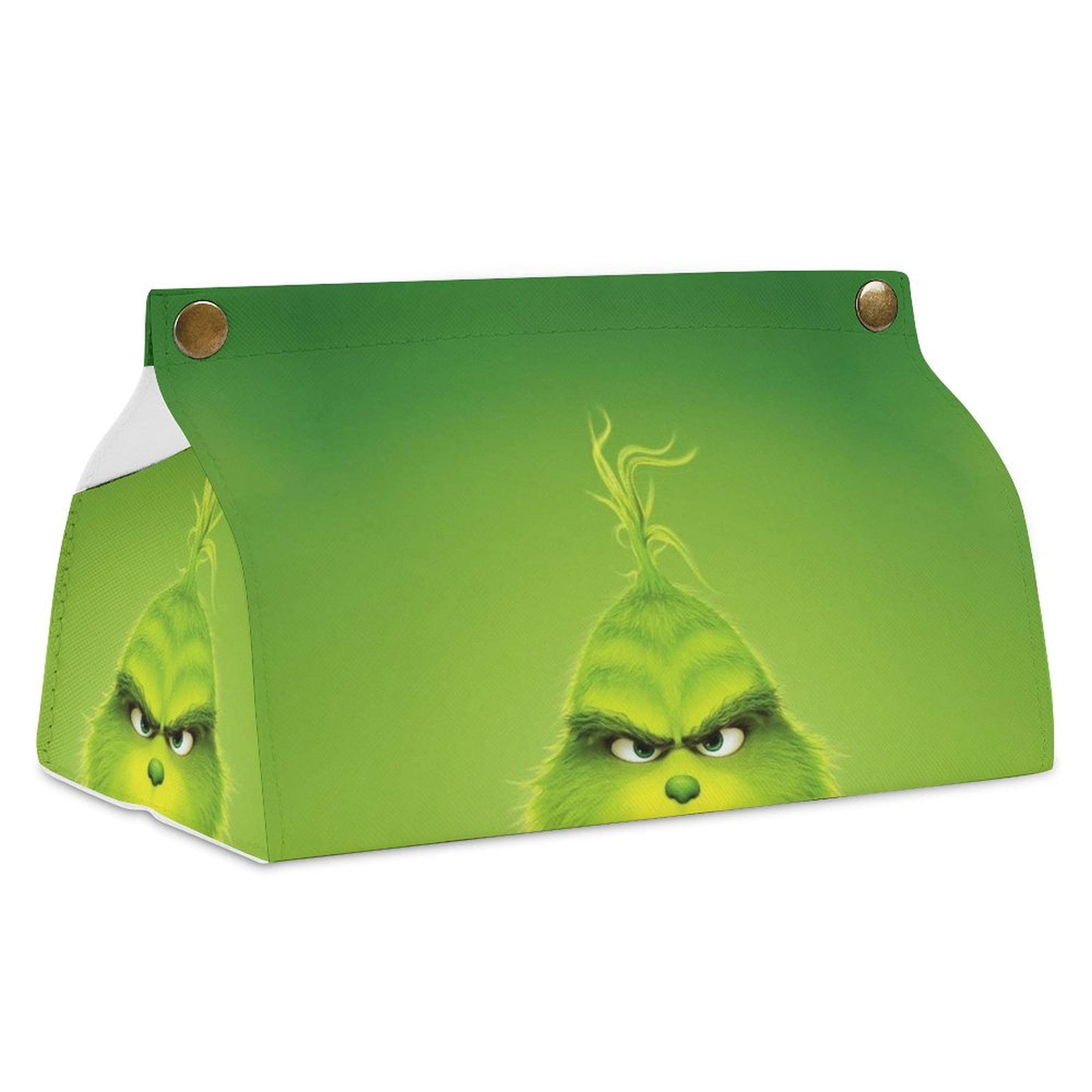 The -Grinch Christmas Tissue Box Cover - PU Tissue Box Cover Decorative ...