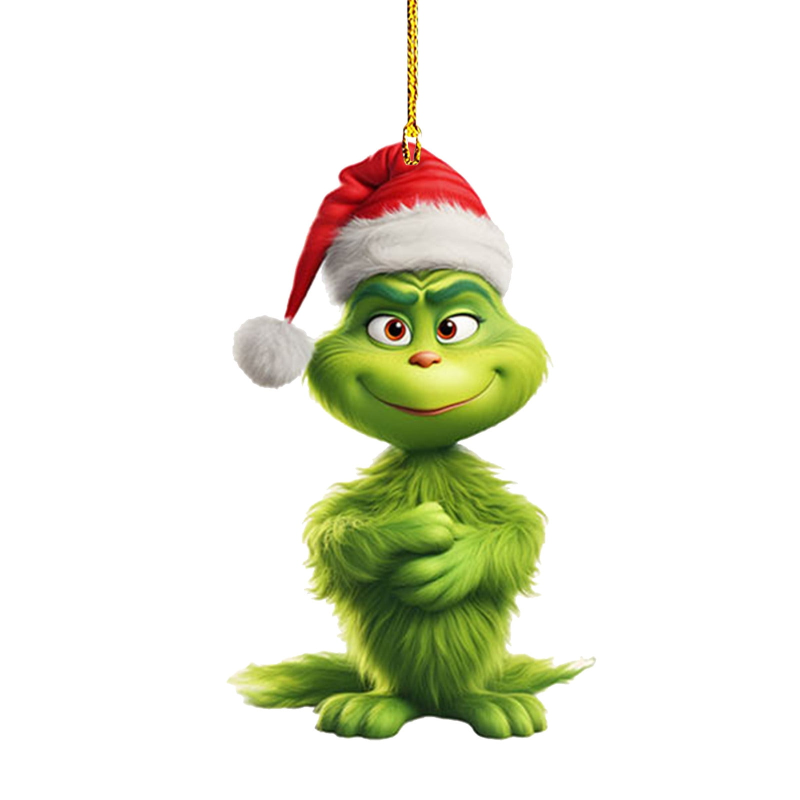 The Grinch Christmas Tree Decorations Cute Cartton Arcylic Ginch ...