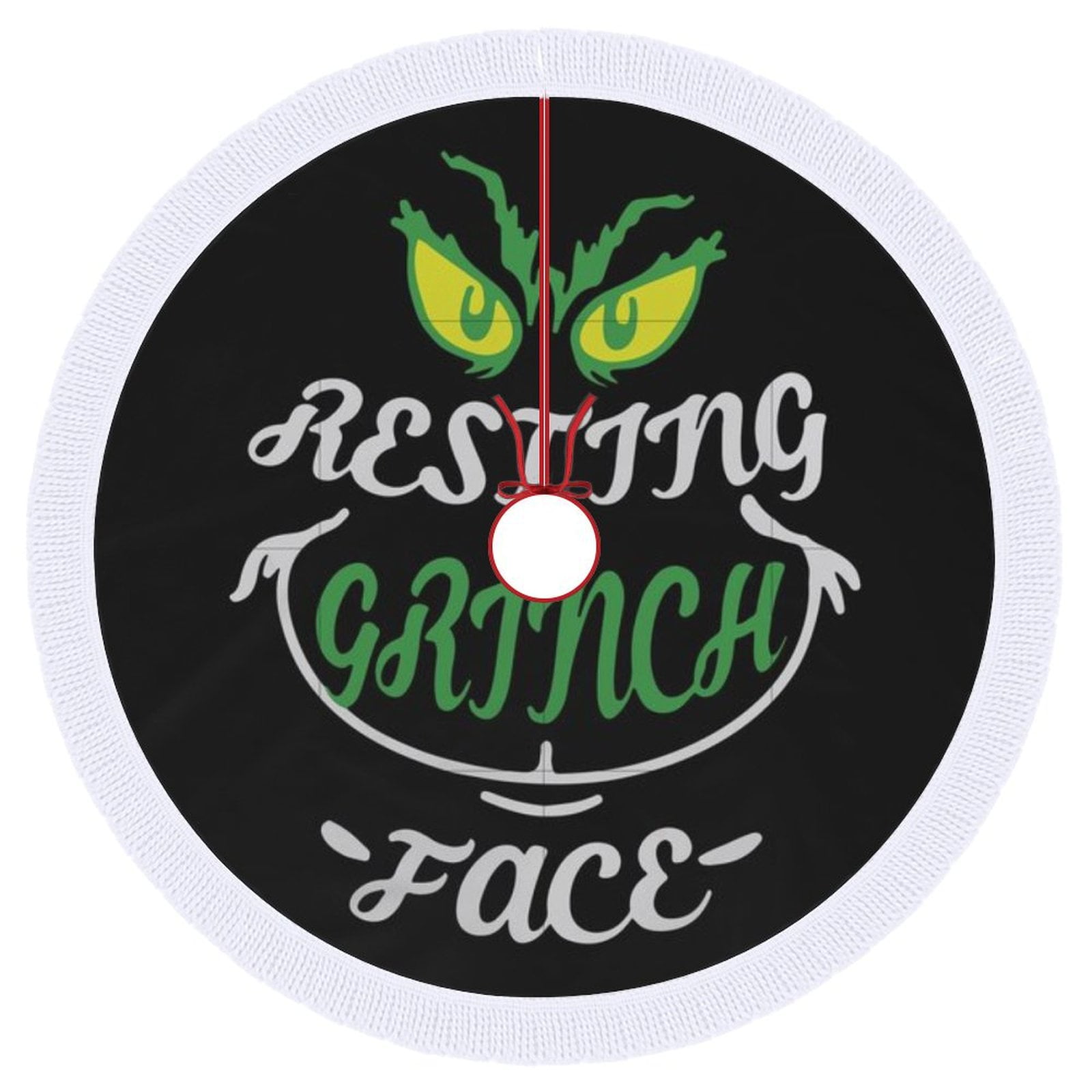 The-Grinch Christmas Christmas Tree Skirt 36 inch Tree Skirt Large Xmas ...