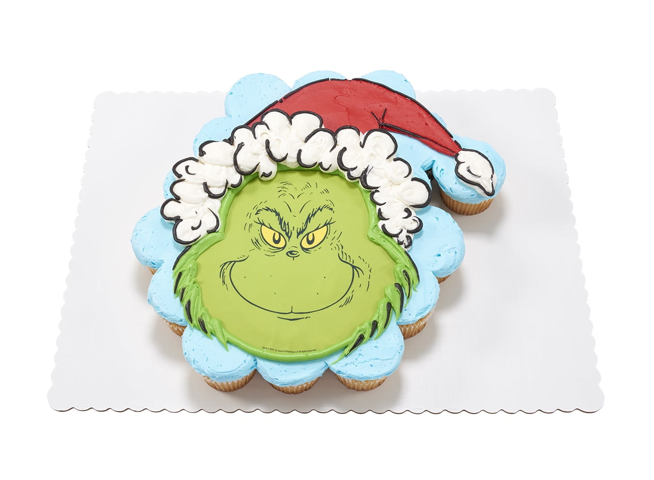 The Grinch Cupcake Cake - Walmart.com