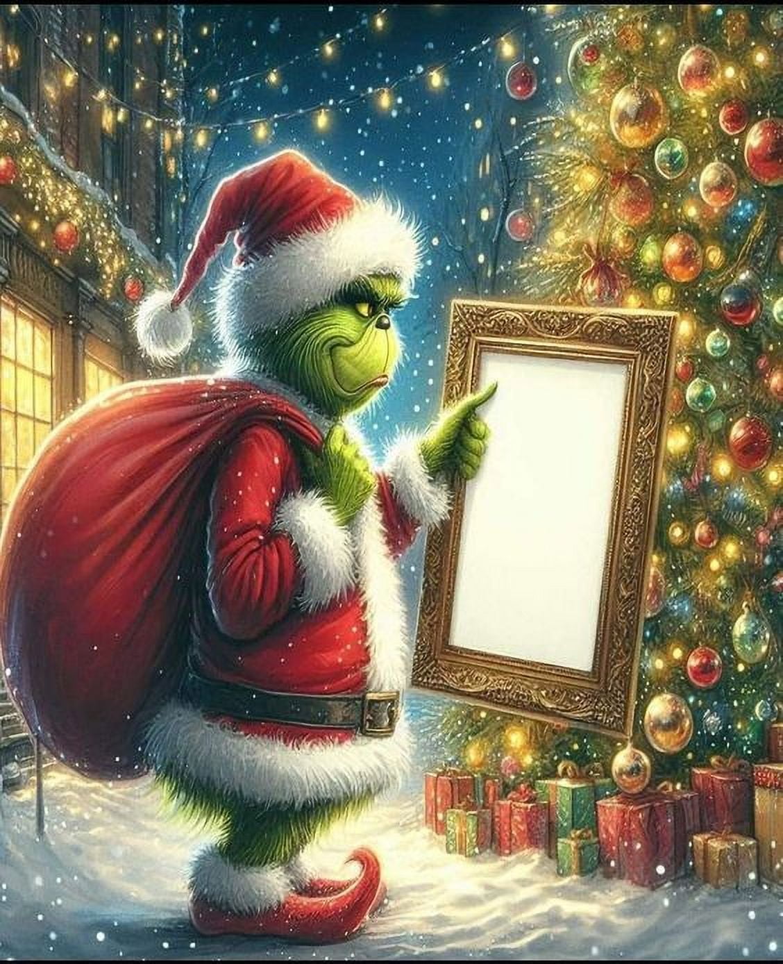 The Grinch Diamond Art Painting Kits for Adults Diamond Dots Paintings ...