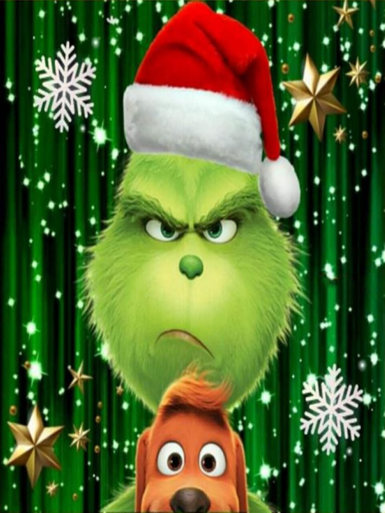 The Grinch Diamond Painting Kit, Animation Diamond Canvas, Round 5D ...
