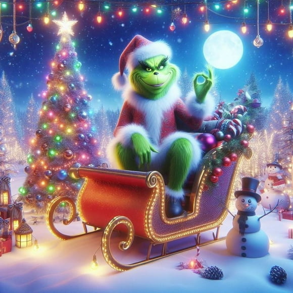 Grinch Diamond Painting