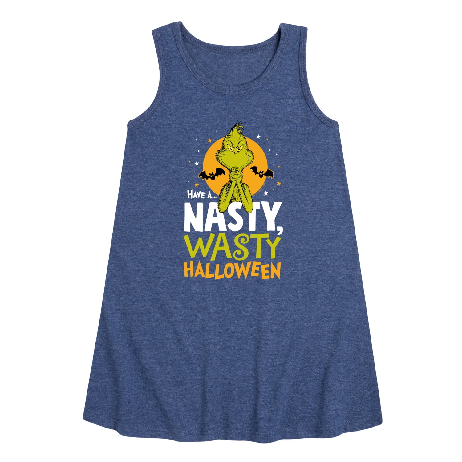 The Grinch - Grinch Nasty Wasty Halloween - Toddler & Youth Girls A ...