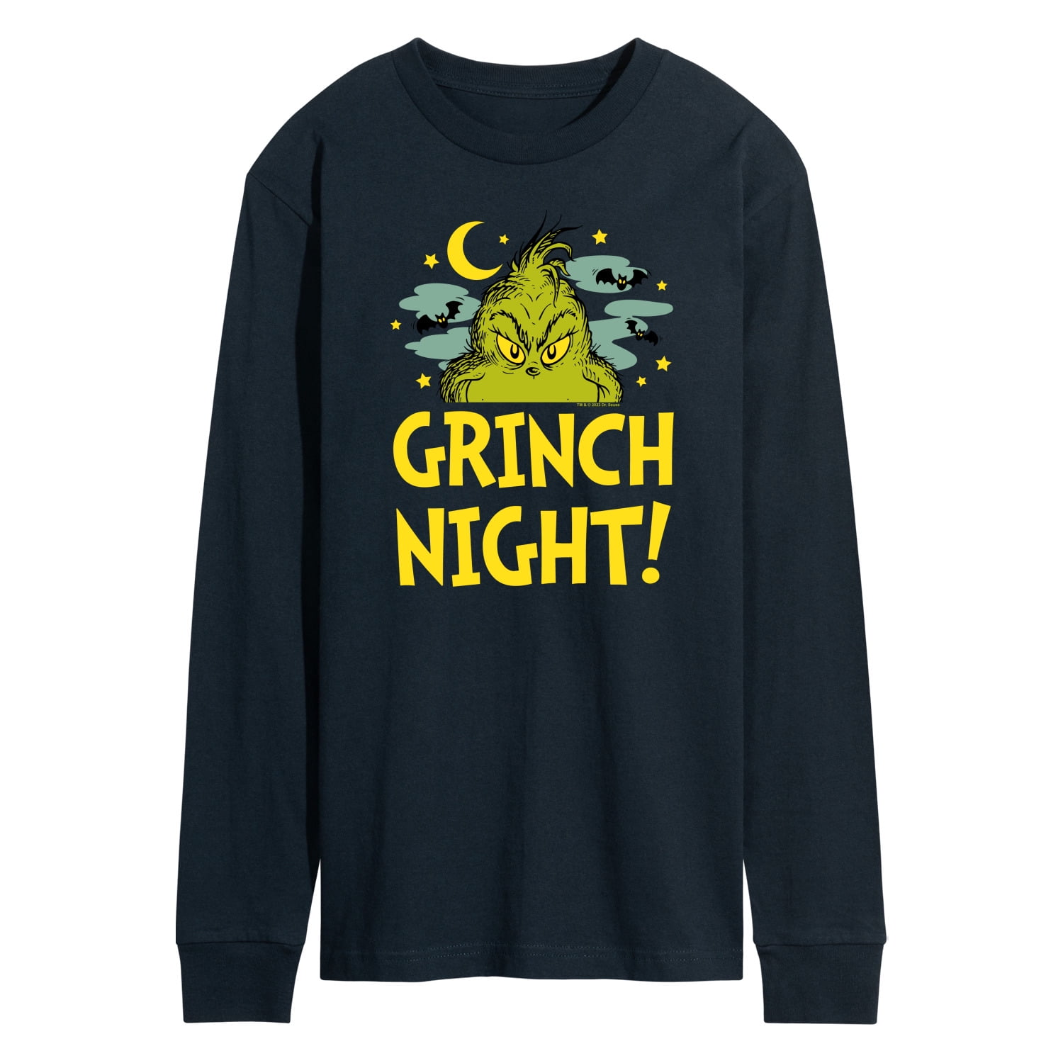 The Grinch - Grinch Night - Men's Long Sleeve T-Shirt - Walmart.com