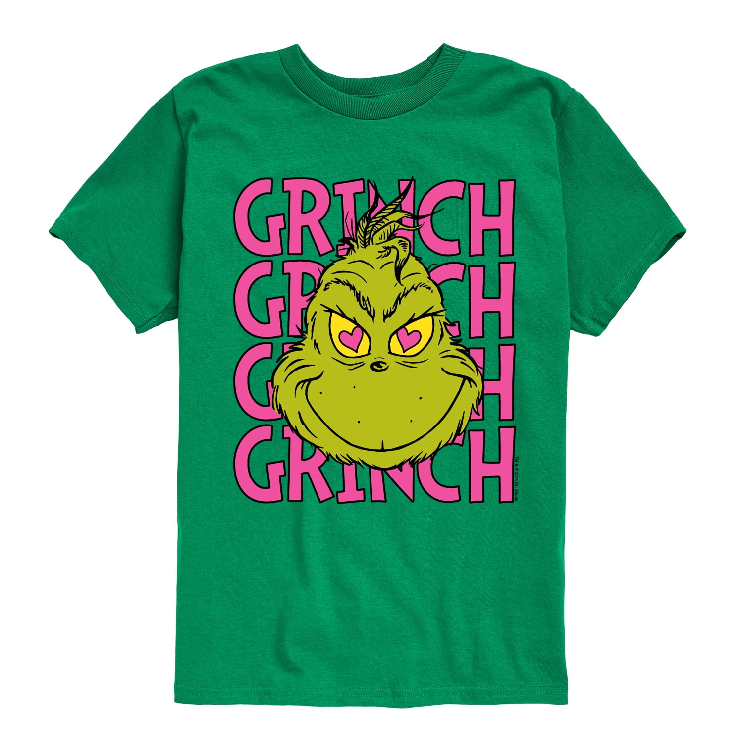 The Grinch - Grinch Stacked - Toddler & Youth Short Sleeve Graphic T ...