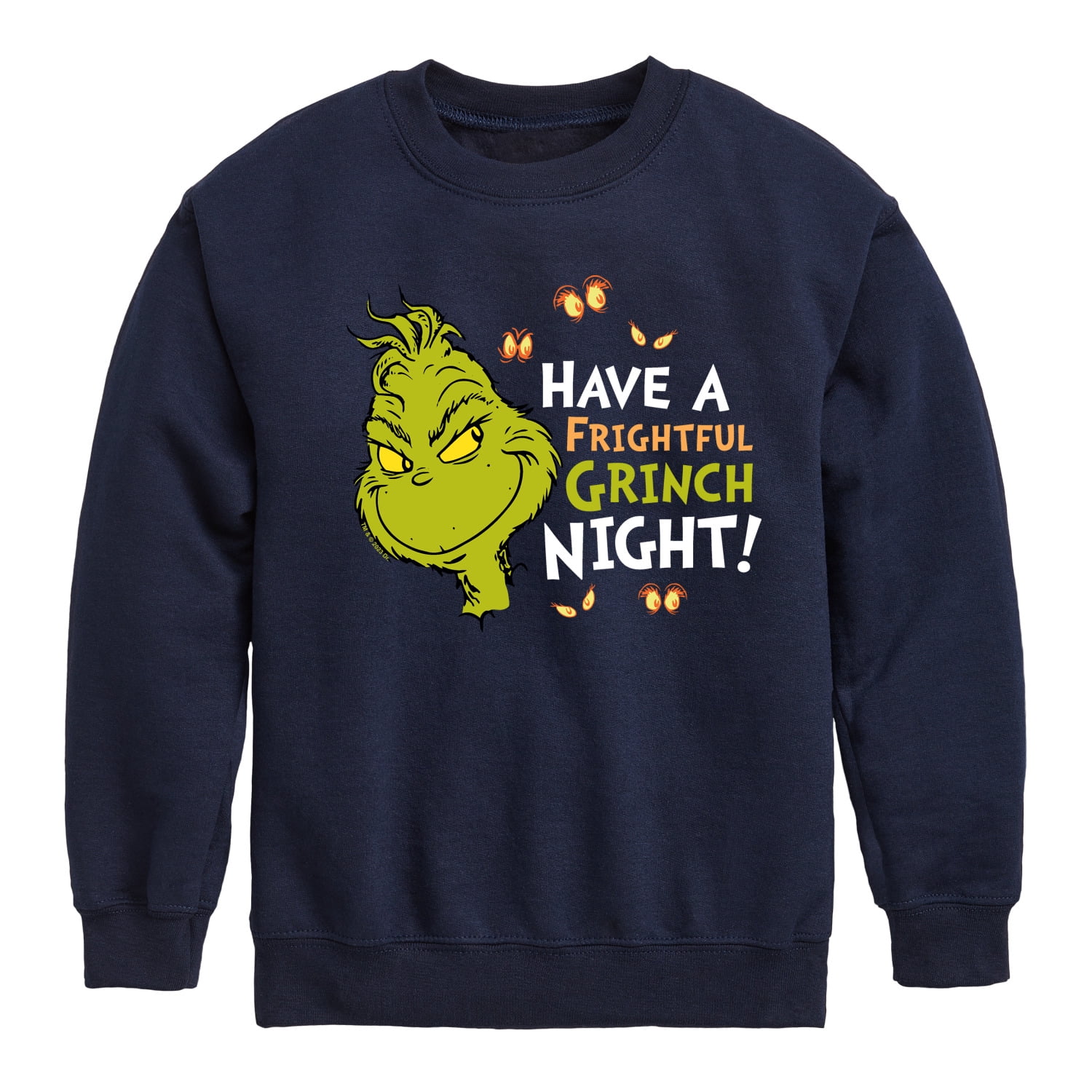 The Grinch - Have A Frightful Grinch Night - Toddler & Youth Crewneck ...