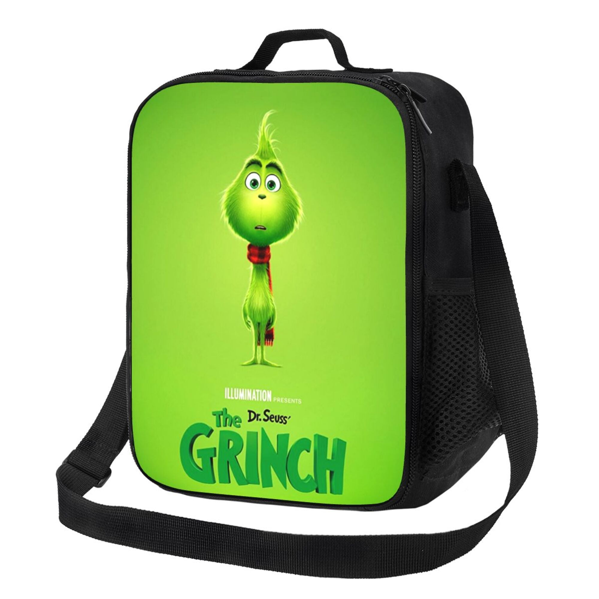 The Grinch Insulated Lunch Bag Lunch Box Lightweight Durable Lunch Tote ...