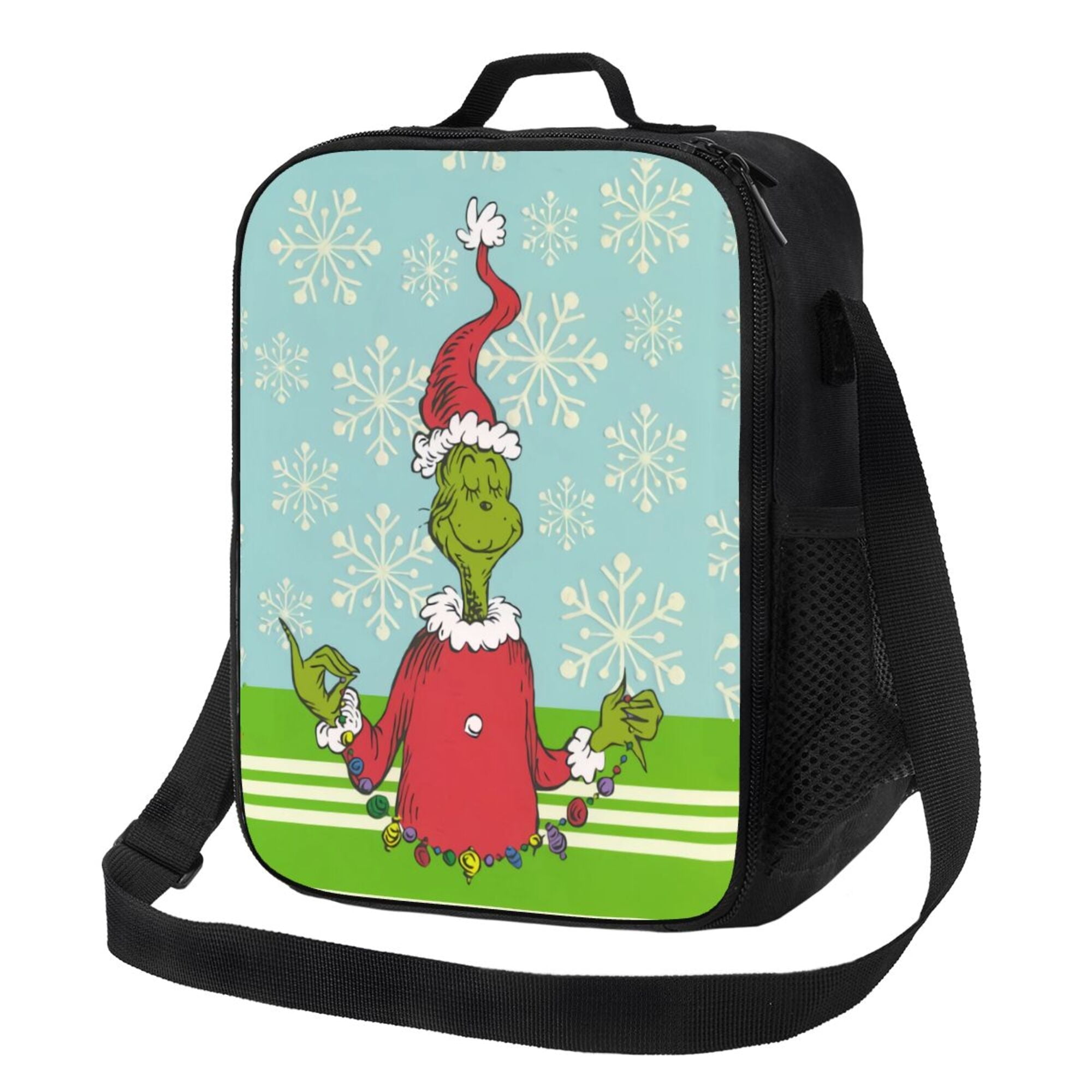 The Grinch Insulated Lunch Bag Lunch Box Lightweight Durable Lunch Tote ...