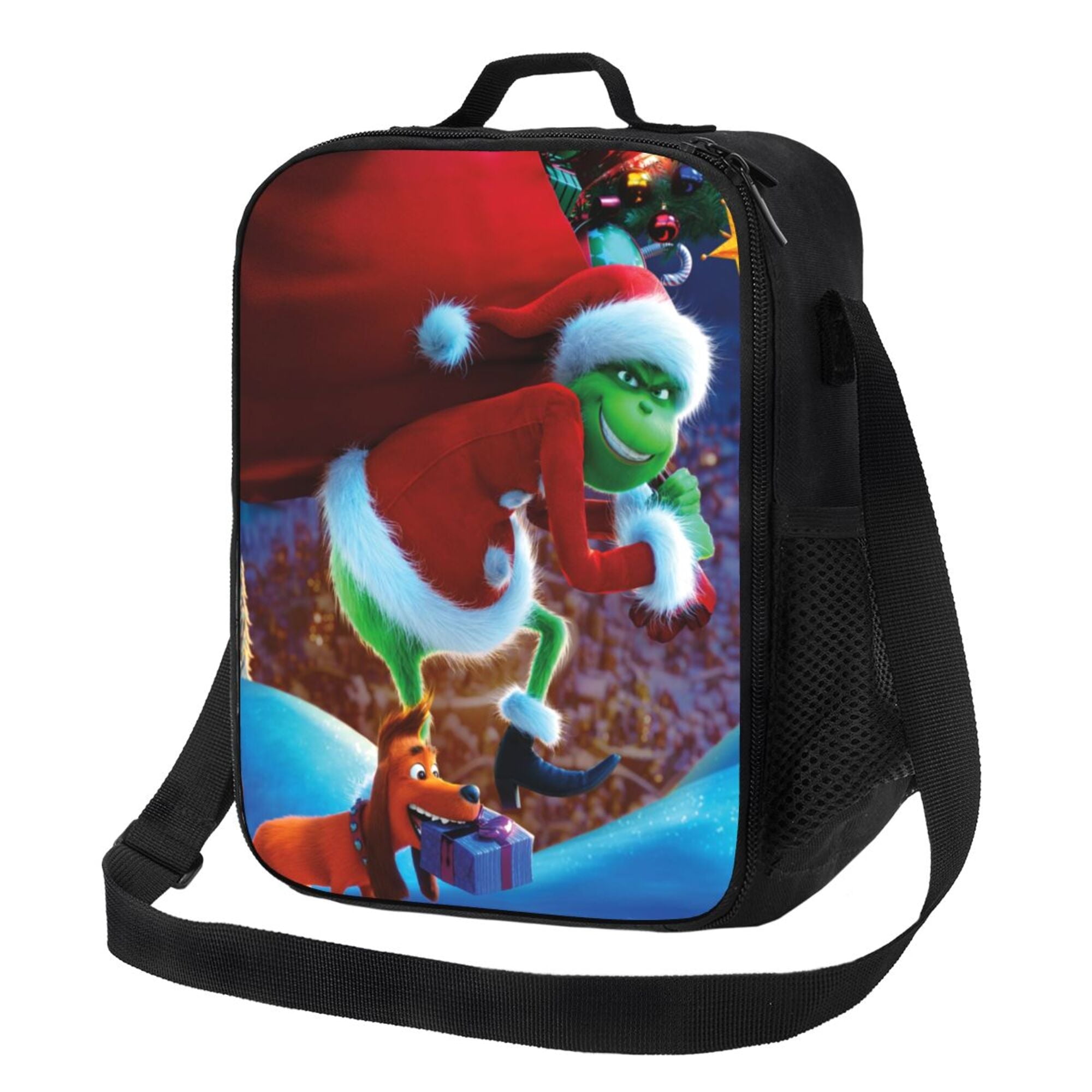 The Grinch Insulated Lunch Bag Lunch Box Lightweight Durable Lunch Tote ...