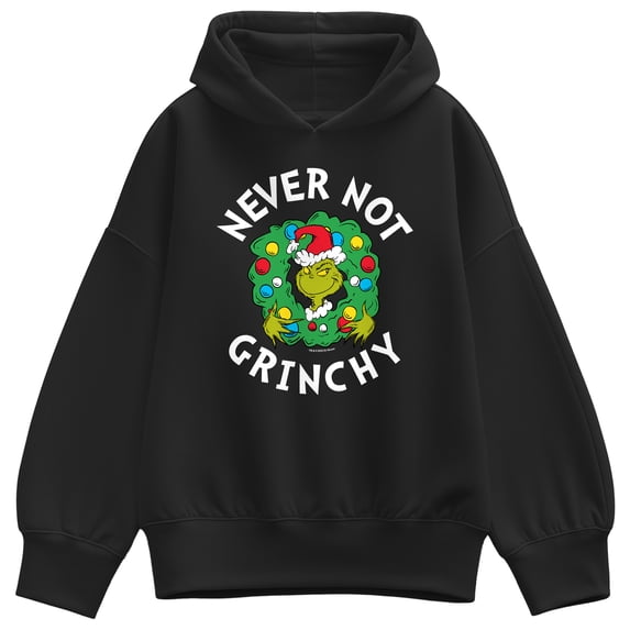 The Grinch - Never Not Grinchy - Women's Oversized Fleece Hoodie ...