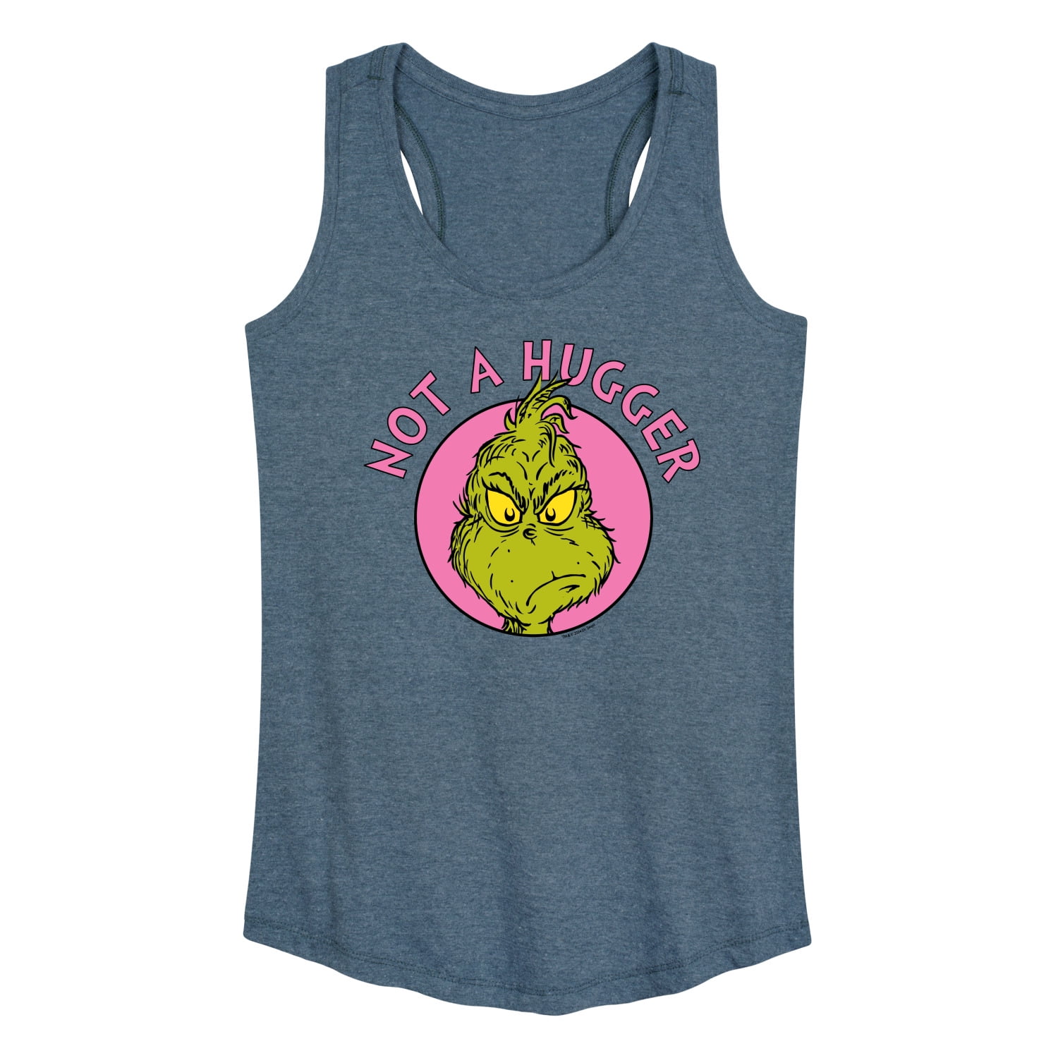 The Grinch - Not A Hugger Grinch - Women's Racerback Tank Top - Walmart.com