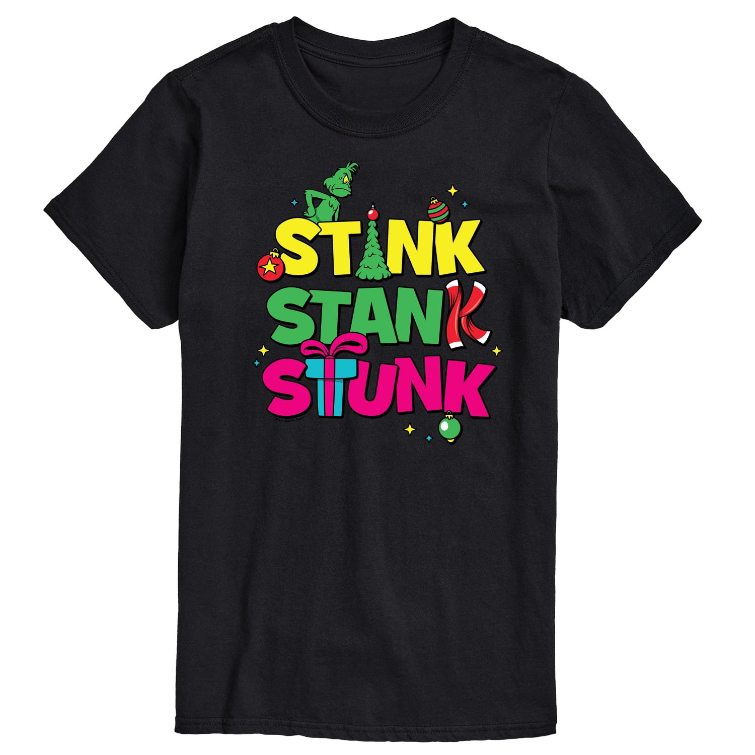 The Grinch - Stink Stank Stunk - Men's Short Sleeve Graphic T-Shirt ...