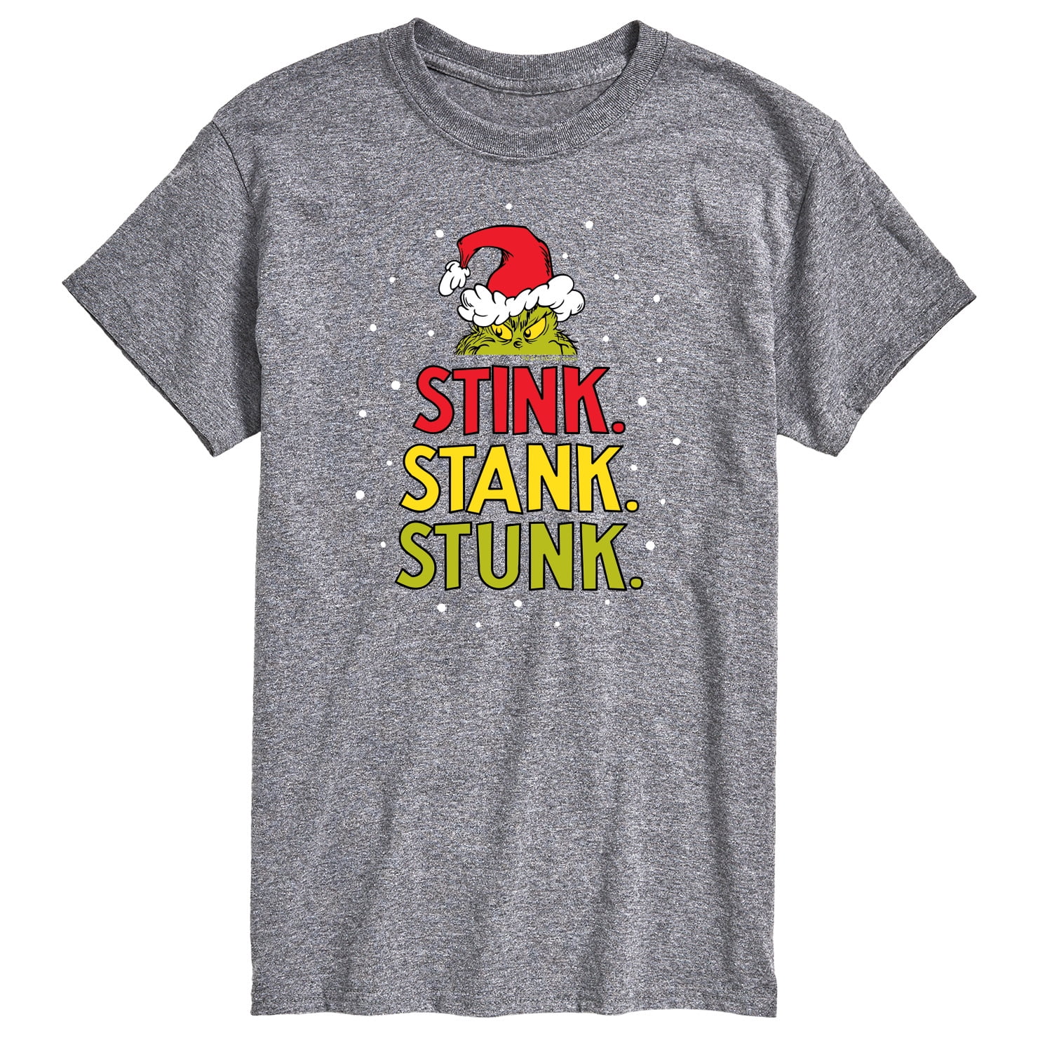 The Grinch - Stink Stank Stunk - Men's Short Sleeve Graphic T-Shirt ...