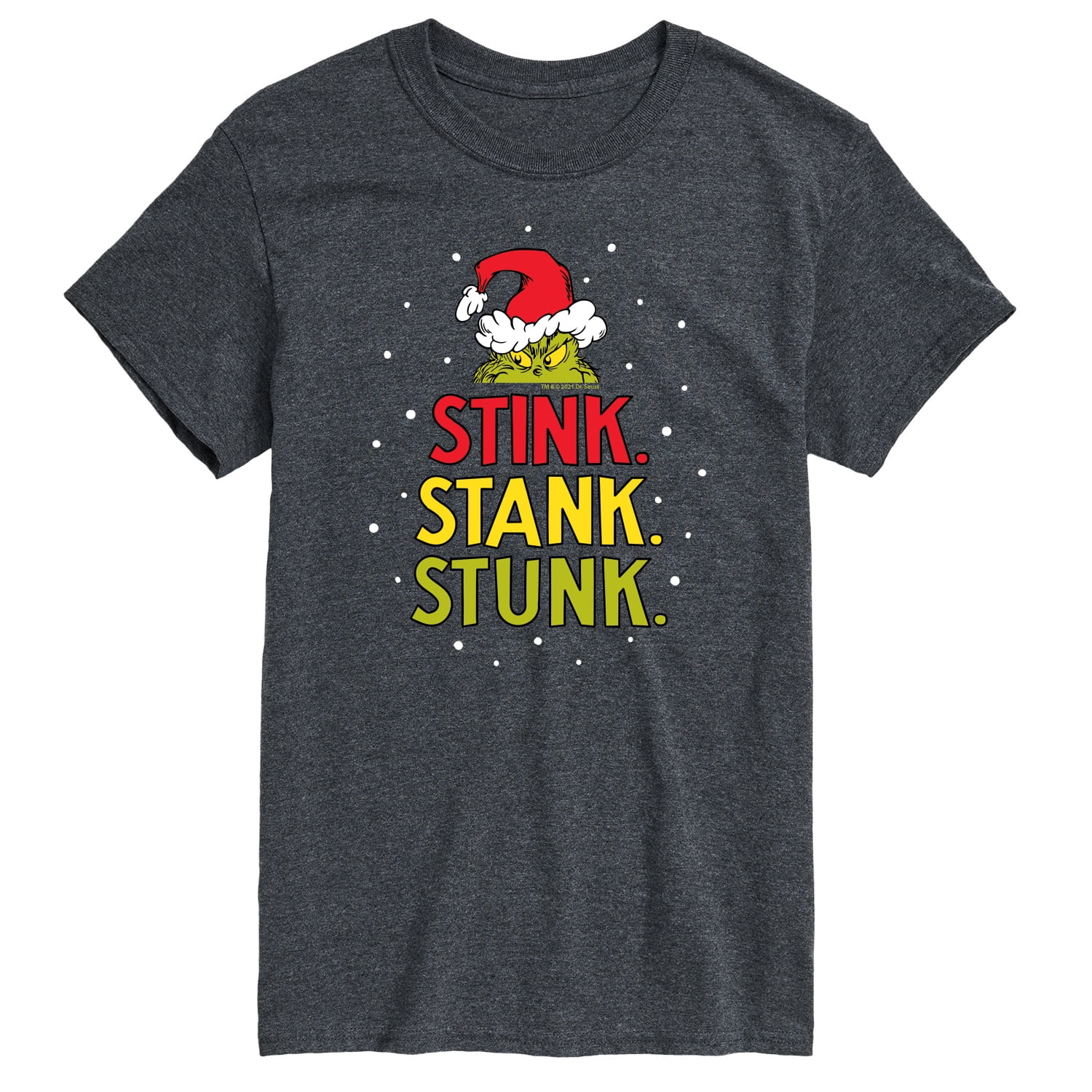 The Grinch - Stink Stank Stunk - Men's Short Sleeve Graphic T-Shirt ...