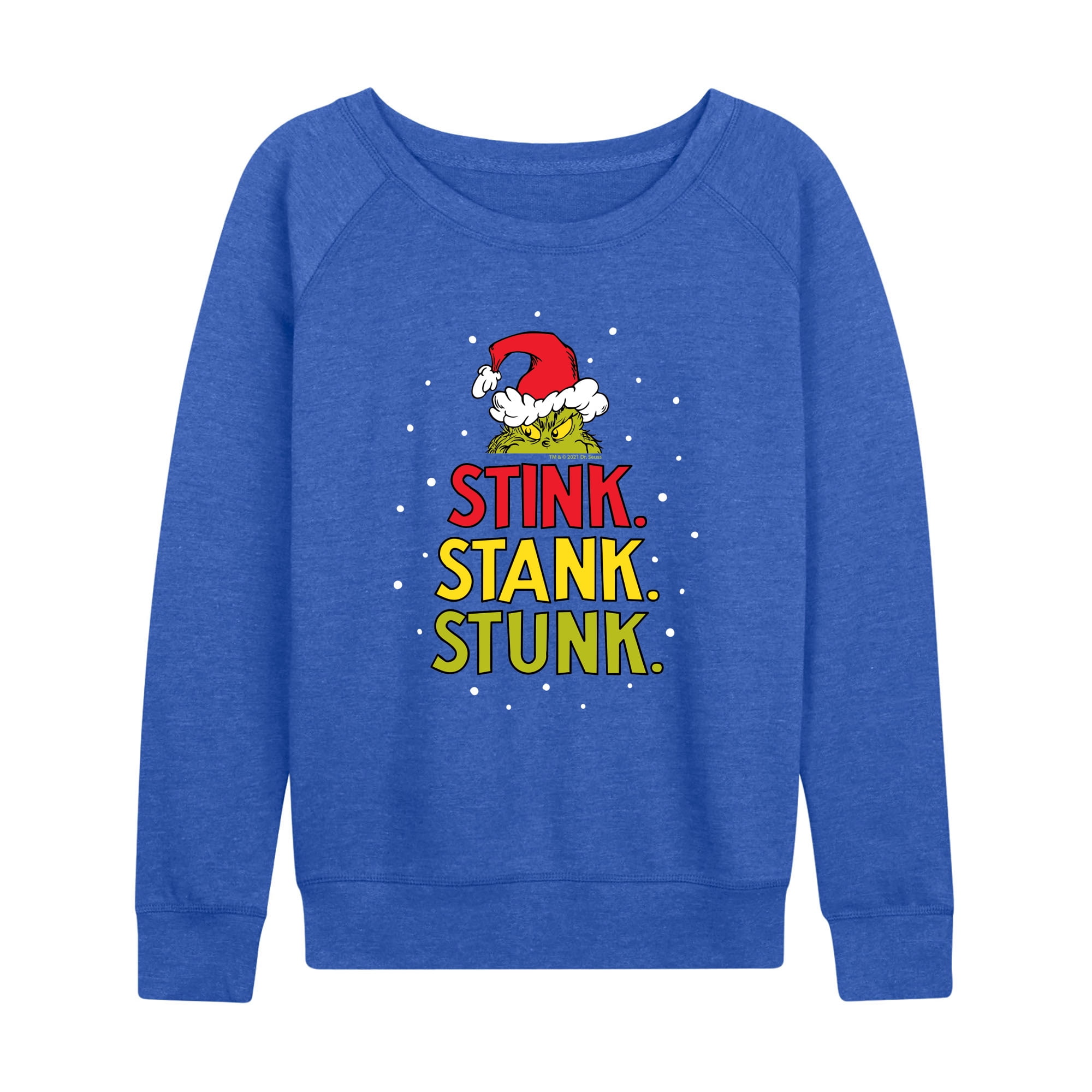 The Grinch - Stink, Stank, Stunk - Women's French Terry Long Sleeve ...
