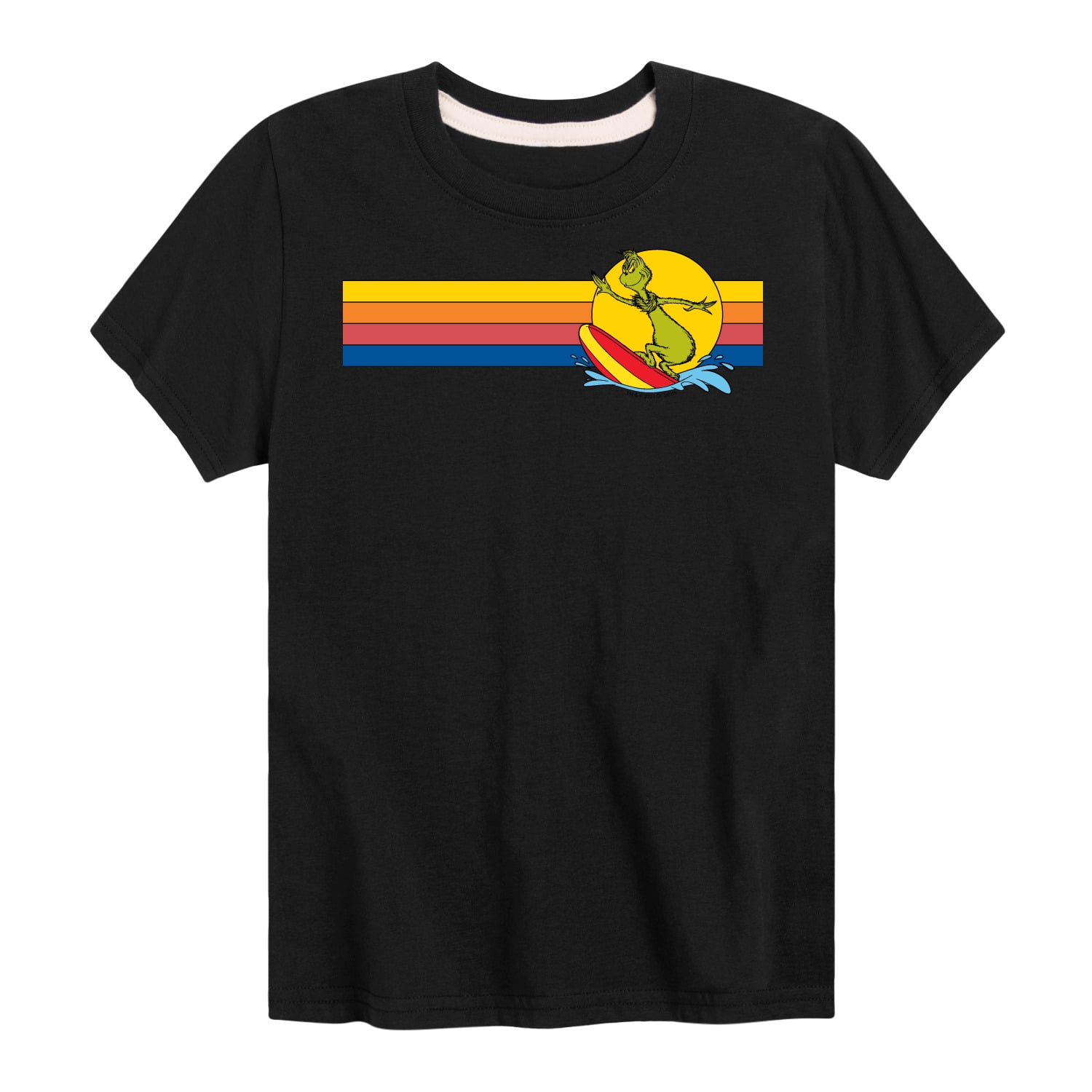 The Grinch - Surf Retro - Toddler & Youth Short Sleeve Graphic T-Shirt ...