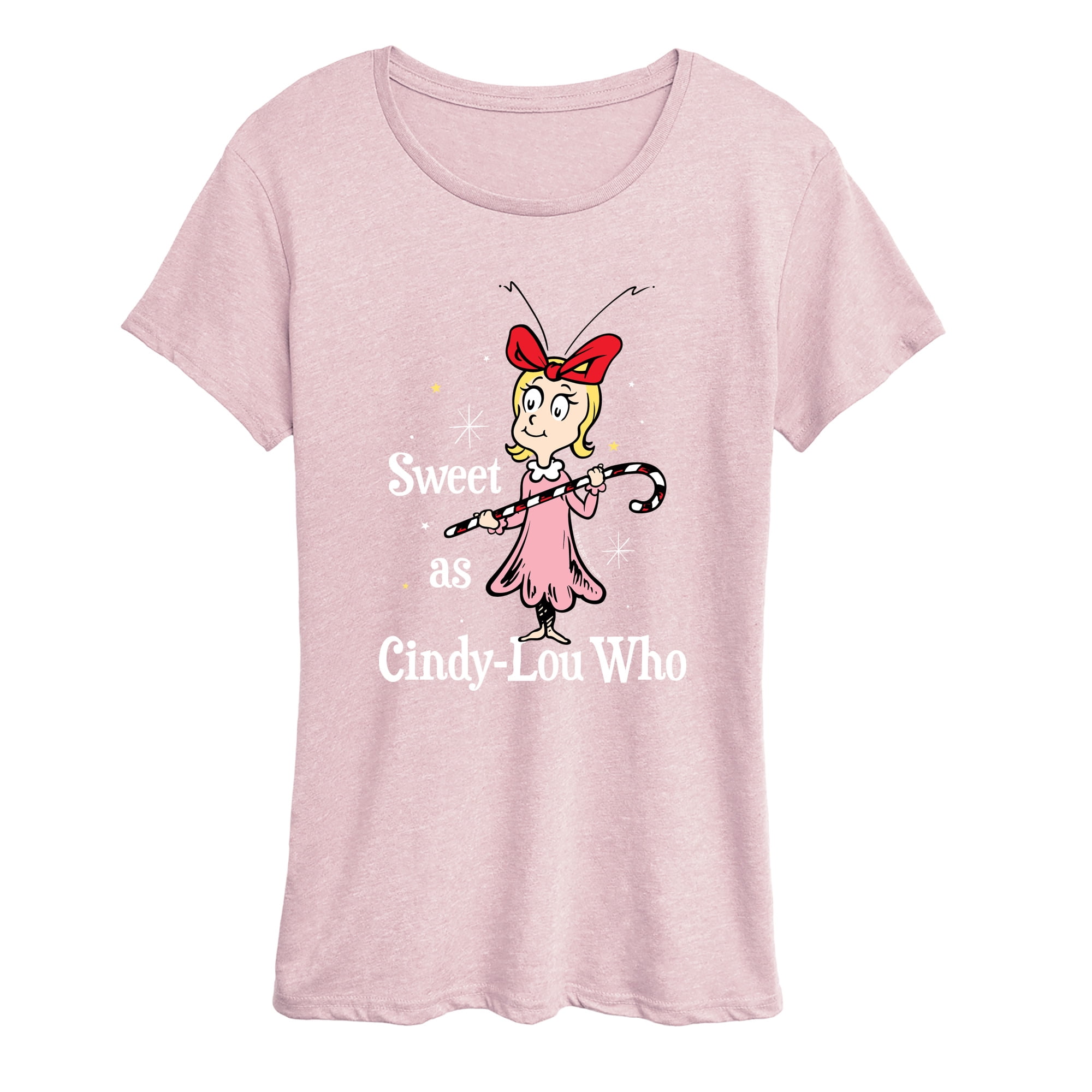 The Grinch - Sweet As Cindy Lou Who - Women's Short Sleeve Graphic T ...