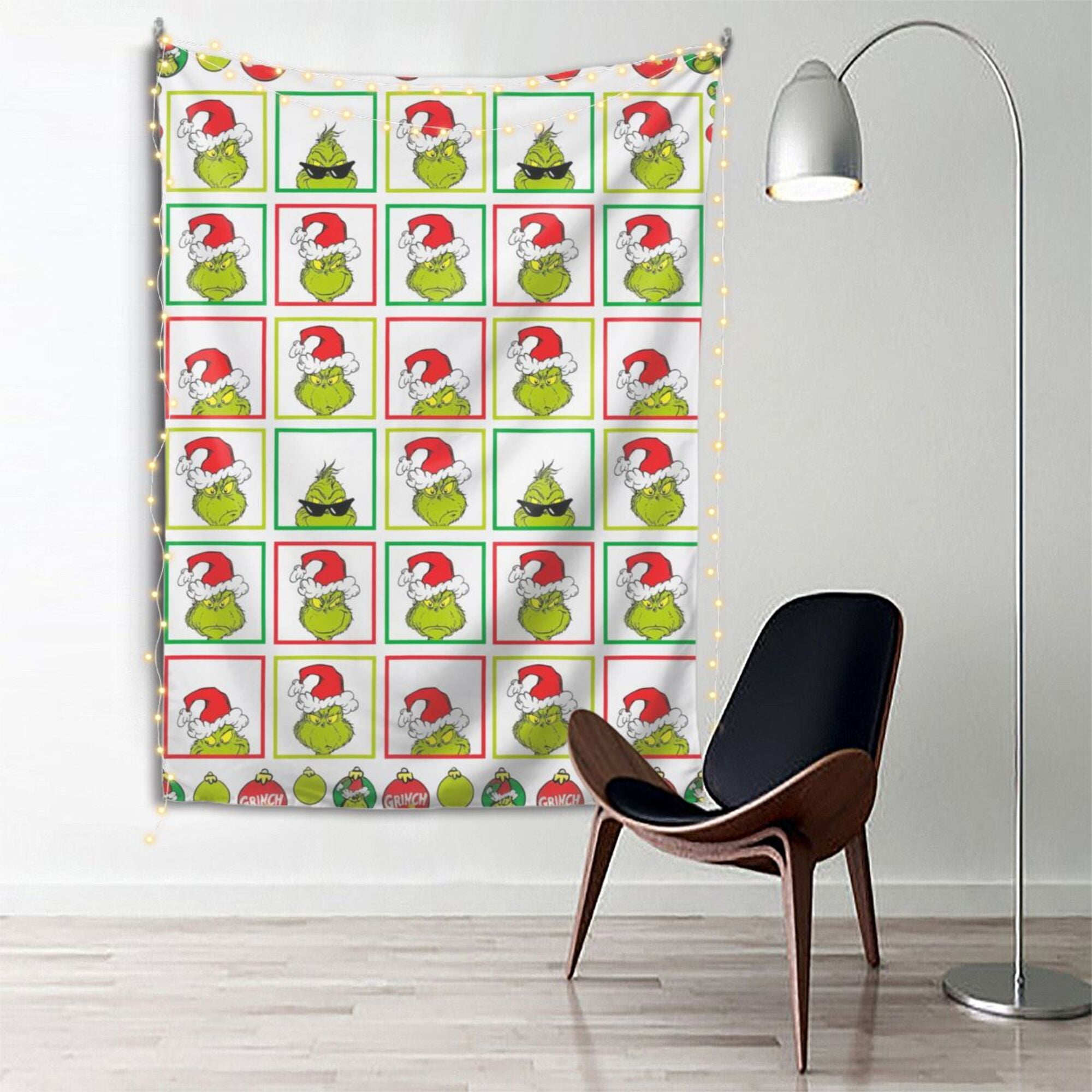 The Grinch Tapestry Aesthetic Cute Room Decor Tapestry Birthday ...