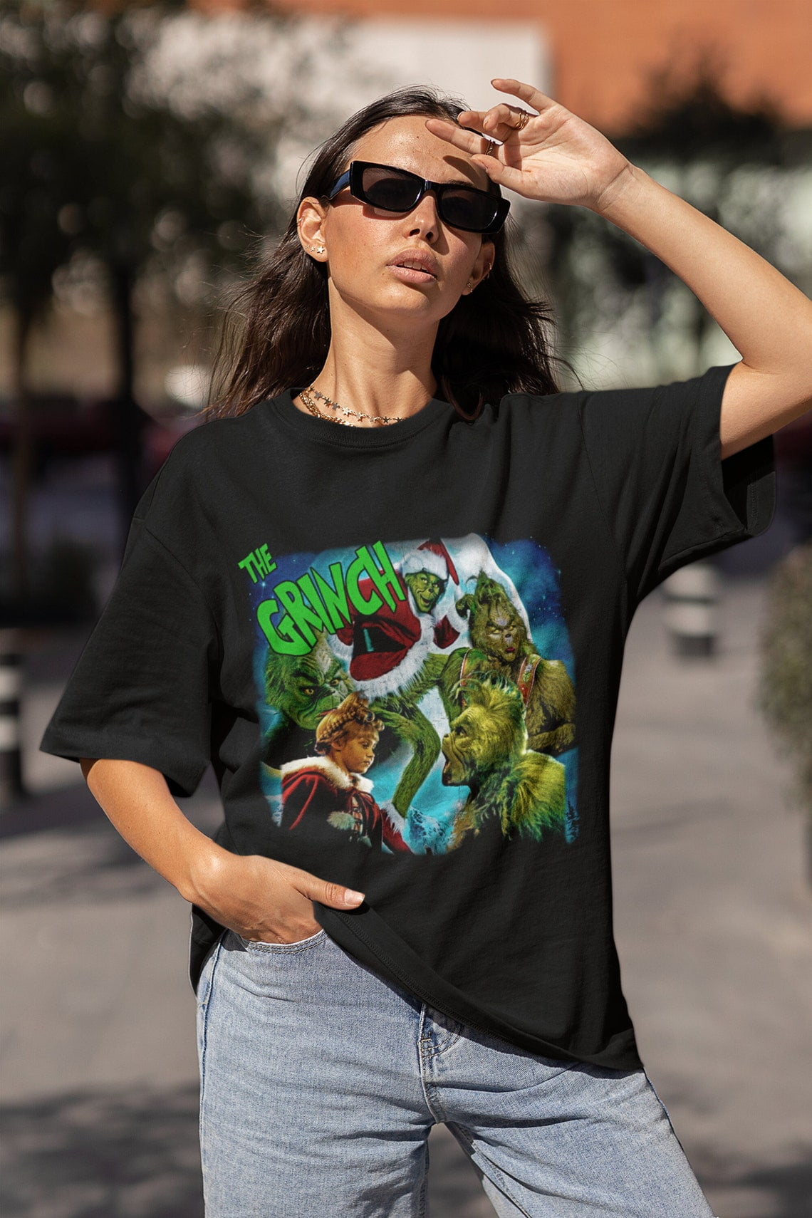 The Grinch, The Grinch Oversized Tee, The Grinch Tee, The Grinch ...