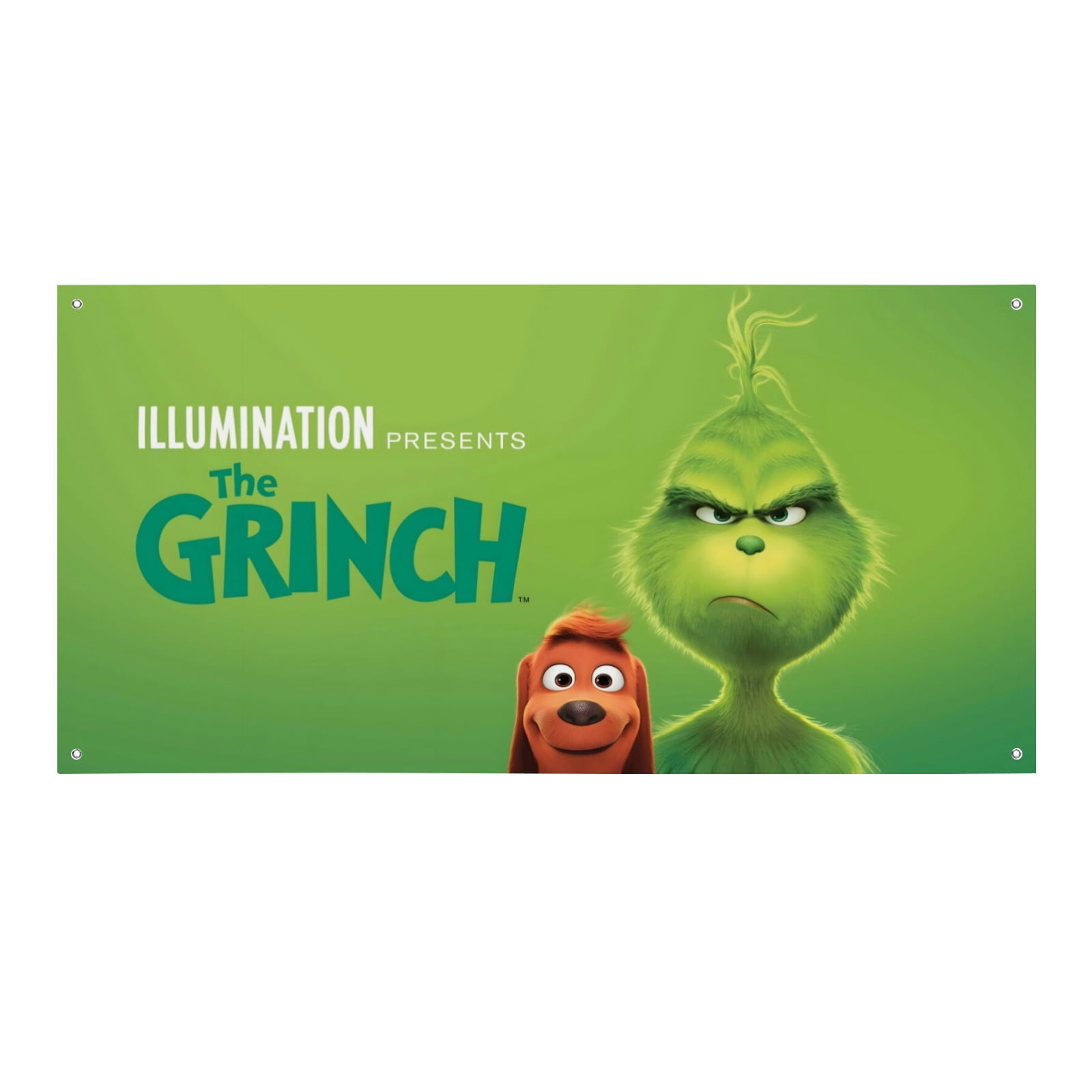 The Grinch-Theme Backdrops Banner Birthday Party Decor Supplies ...