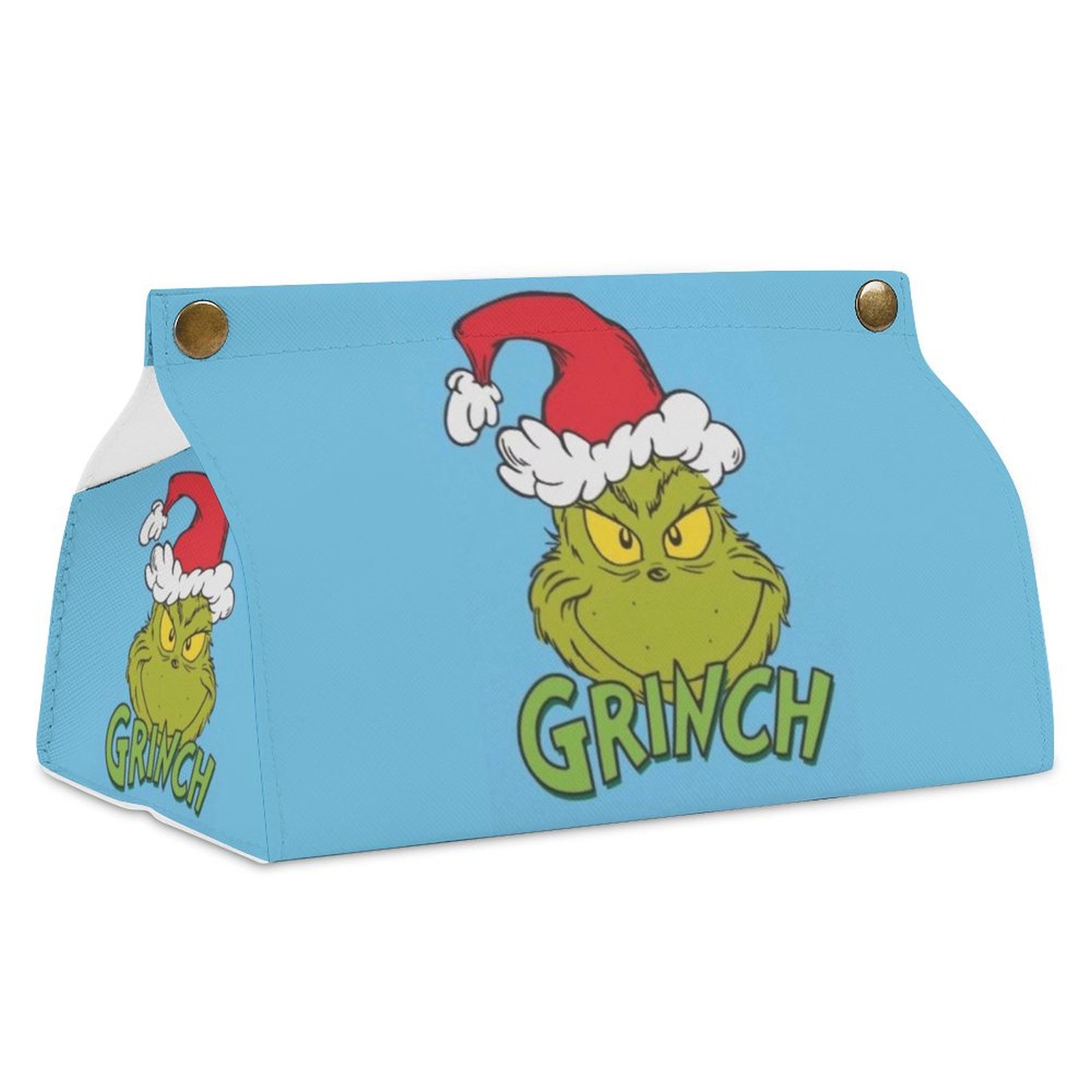 The - Grinch Tissue Box Cover - PU Tissue Box Cover Decorative Bathroom ...