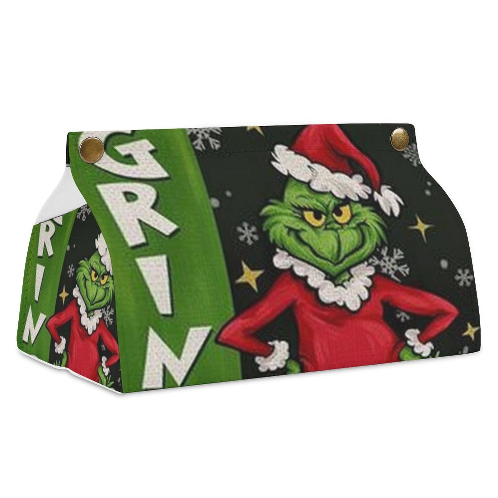 The - Grinch Tissue Box Cover - PU Tissue Box Cover Decorative Bathroom ...