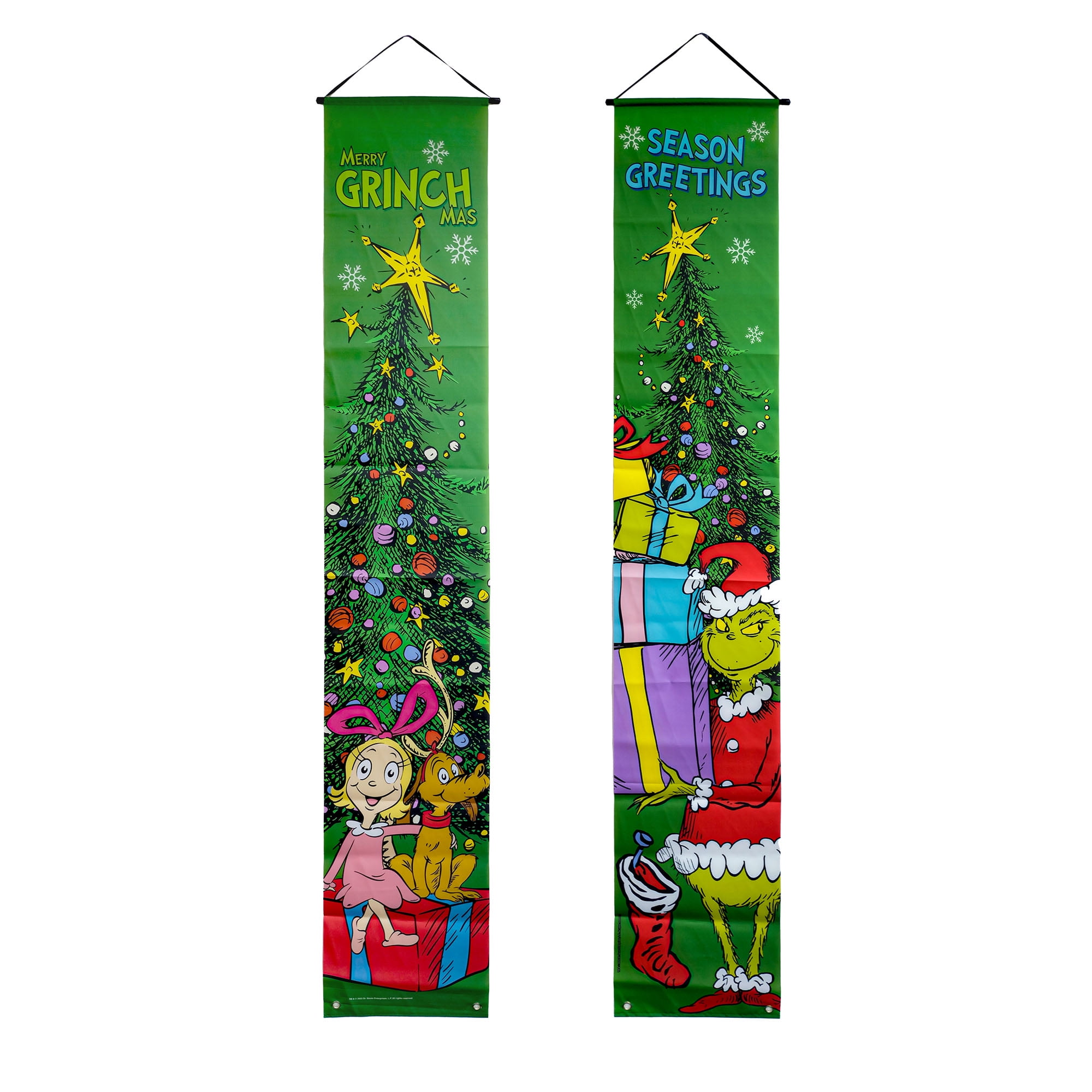 GRINCH OUTDOOR DOOR BANNER - Walmart.com