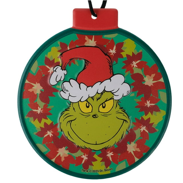 The Grinch Who Stole Christmas, Grinch, Mini Round Metal Sign, 5.4 ...