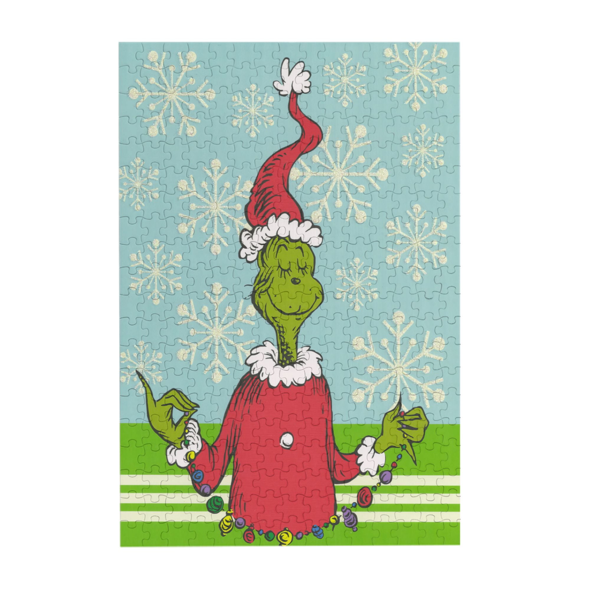 The Grinch Wooden Puzzle 300 PCS in Plastic Box, DIY Jigsaw Puzzle for ...