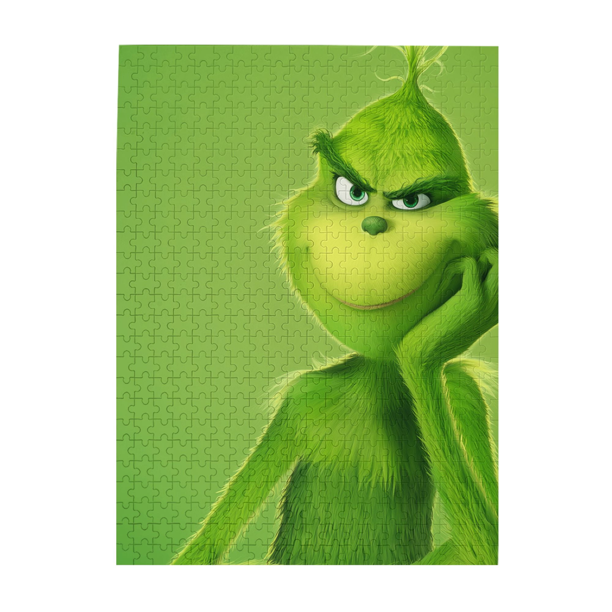 The Grinch Wooden Puzzle 500 PCS in Plastic Box, DIY Jigsaw Puzzle for ...