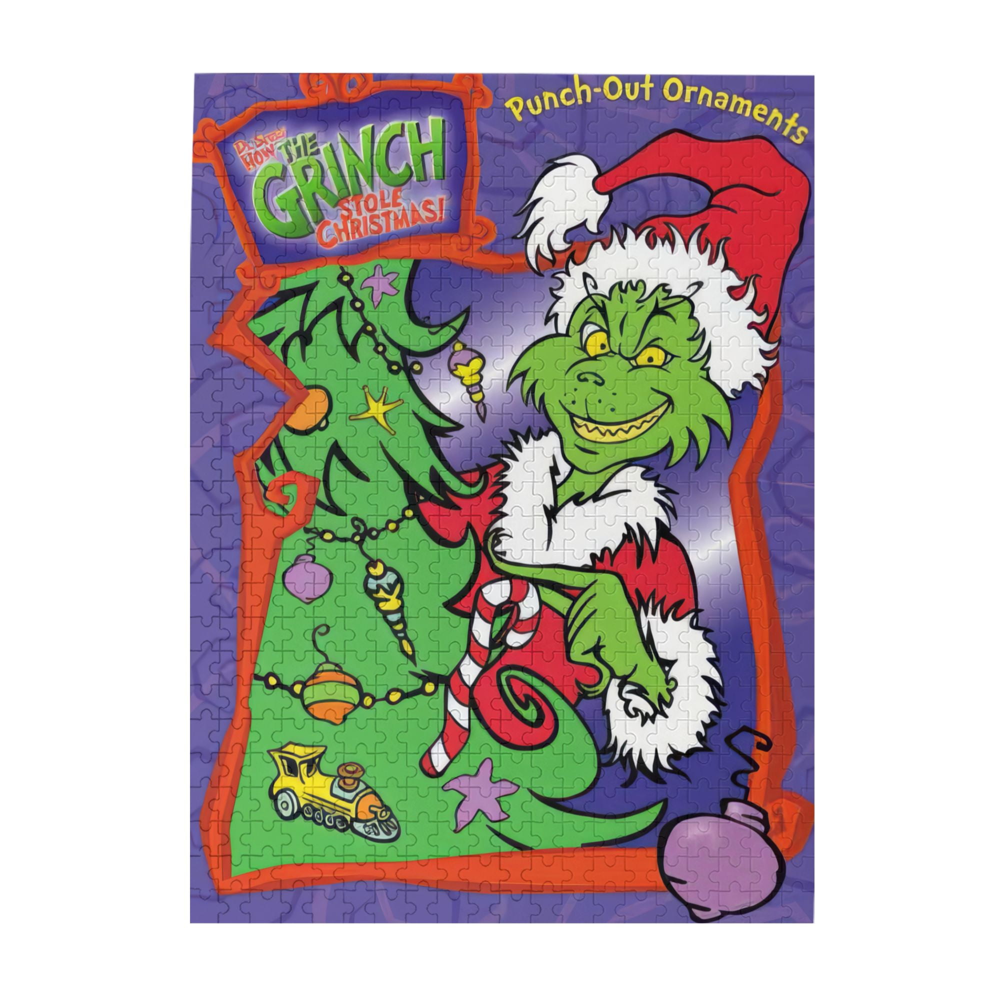 The Grinch Wooden Puzzle 500 PCS in Plastic Box, DIY Jigsaw Puzzle for ...