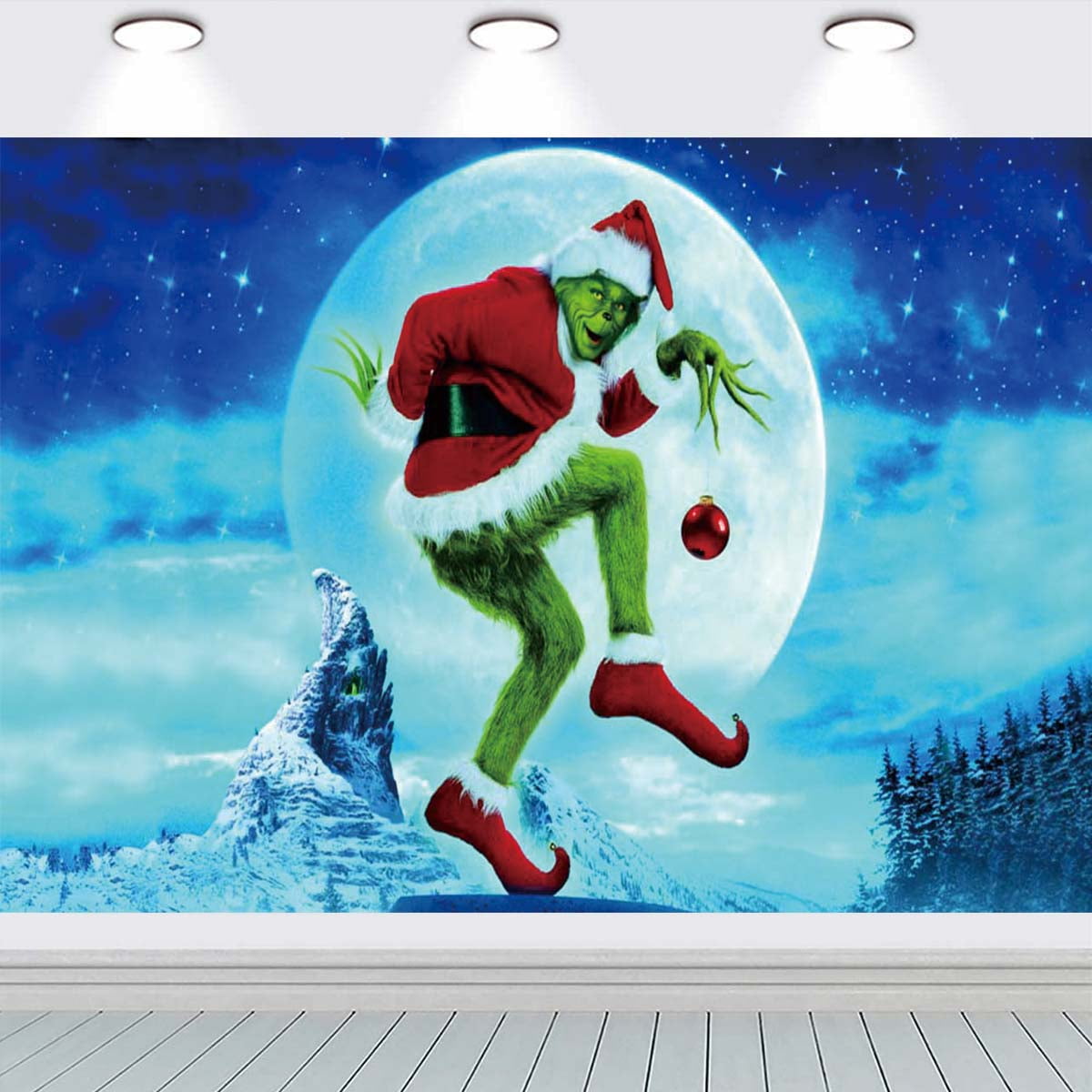 The Grinch school Poster Backdrop Banner Party Supplies Birthday ...