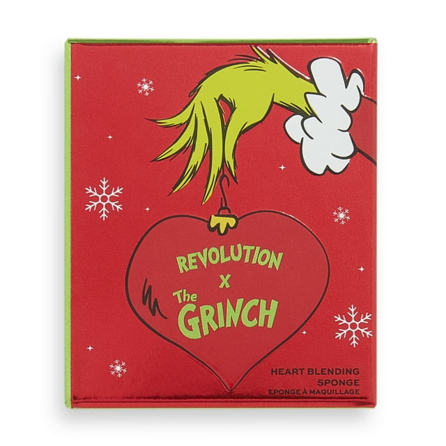 The Grinch x Revolution Whoville Heart Beauty Sponge - Walmart.com