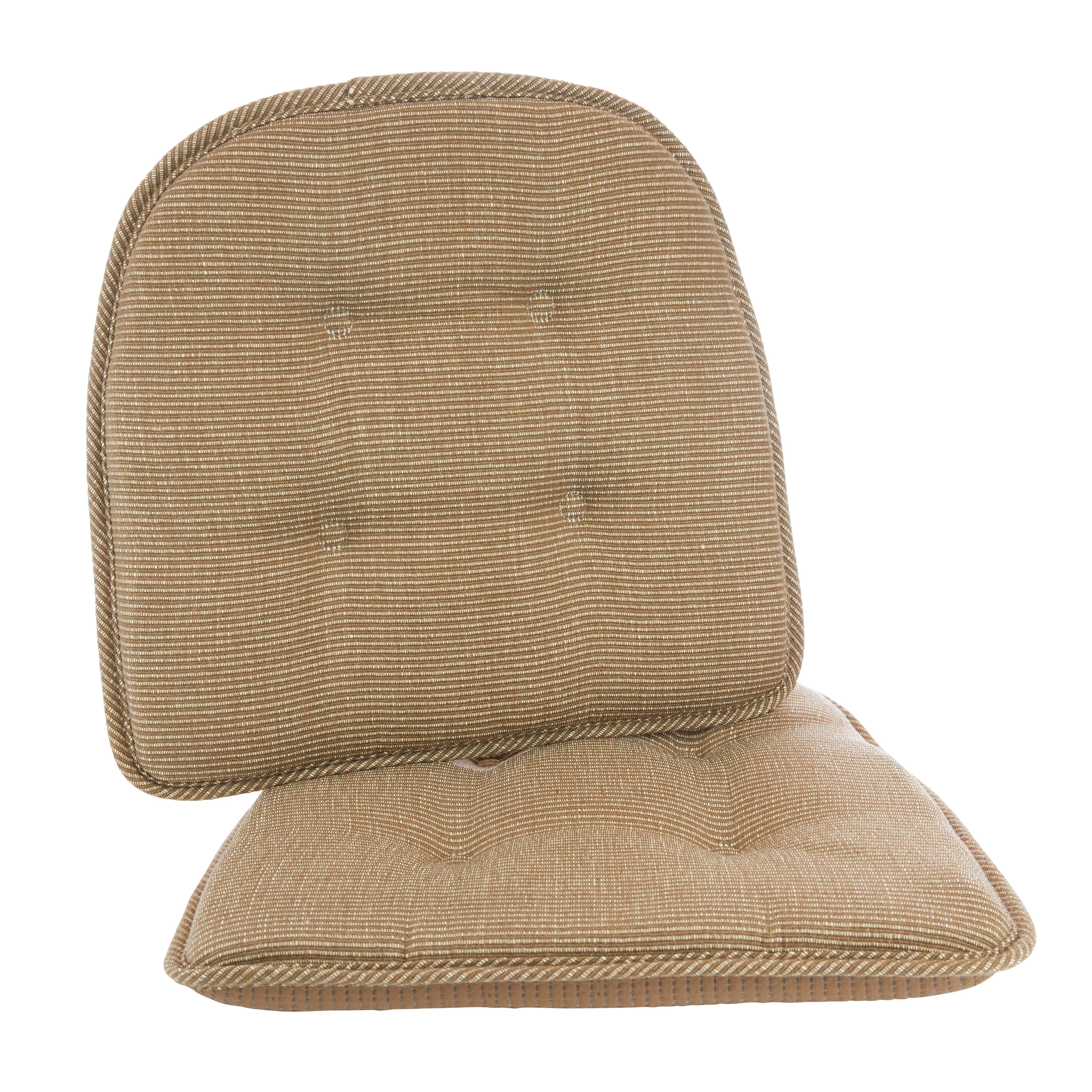 The Gripper Non-Slip 15" x 16" Saturn Tufted Kitchen or Dining Chair ...