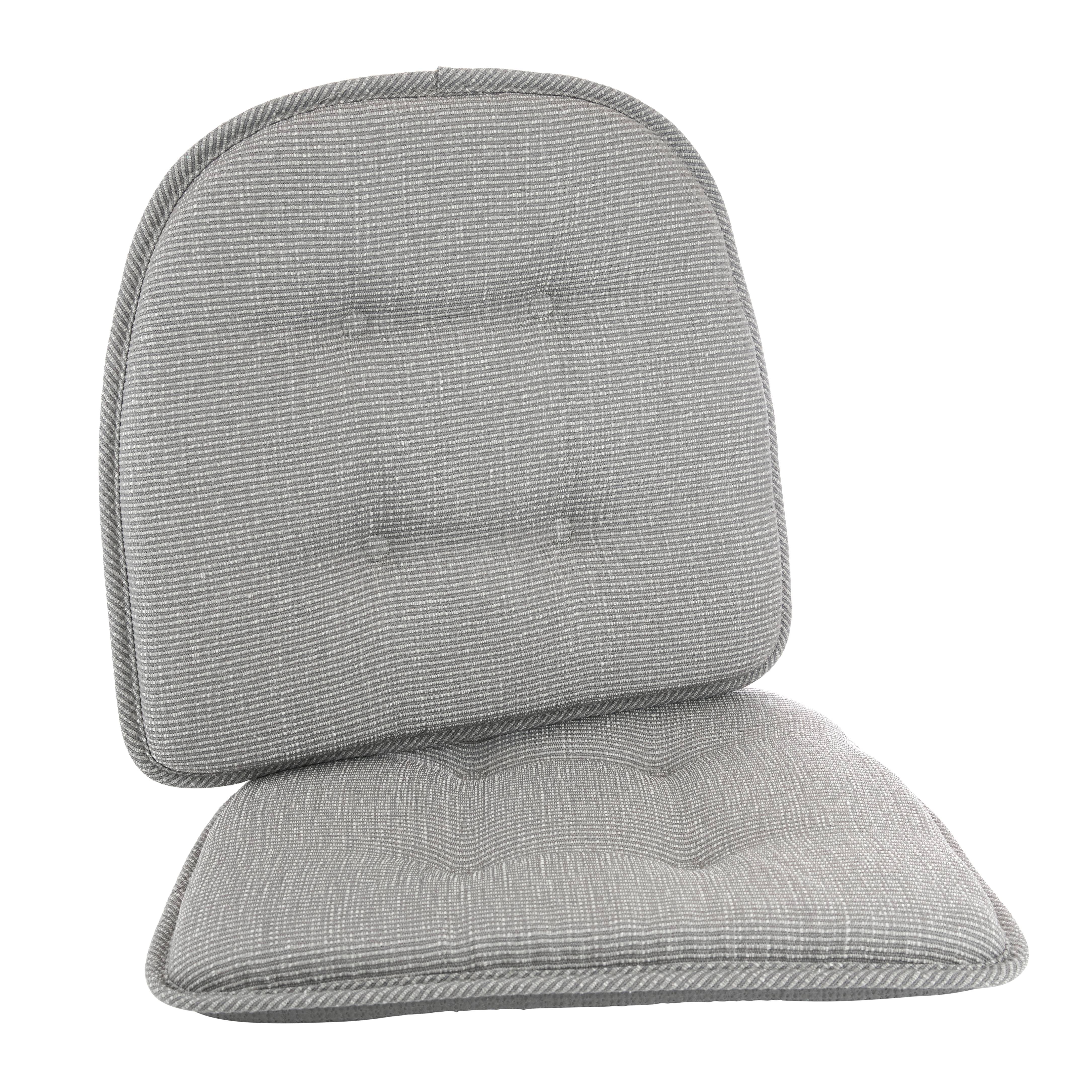 The Gripper Non-Slip 15" x 16" Saturn Tufted Kitchen or Dining Chair ...