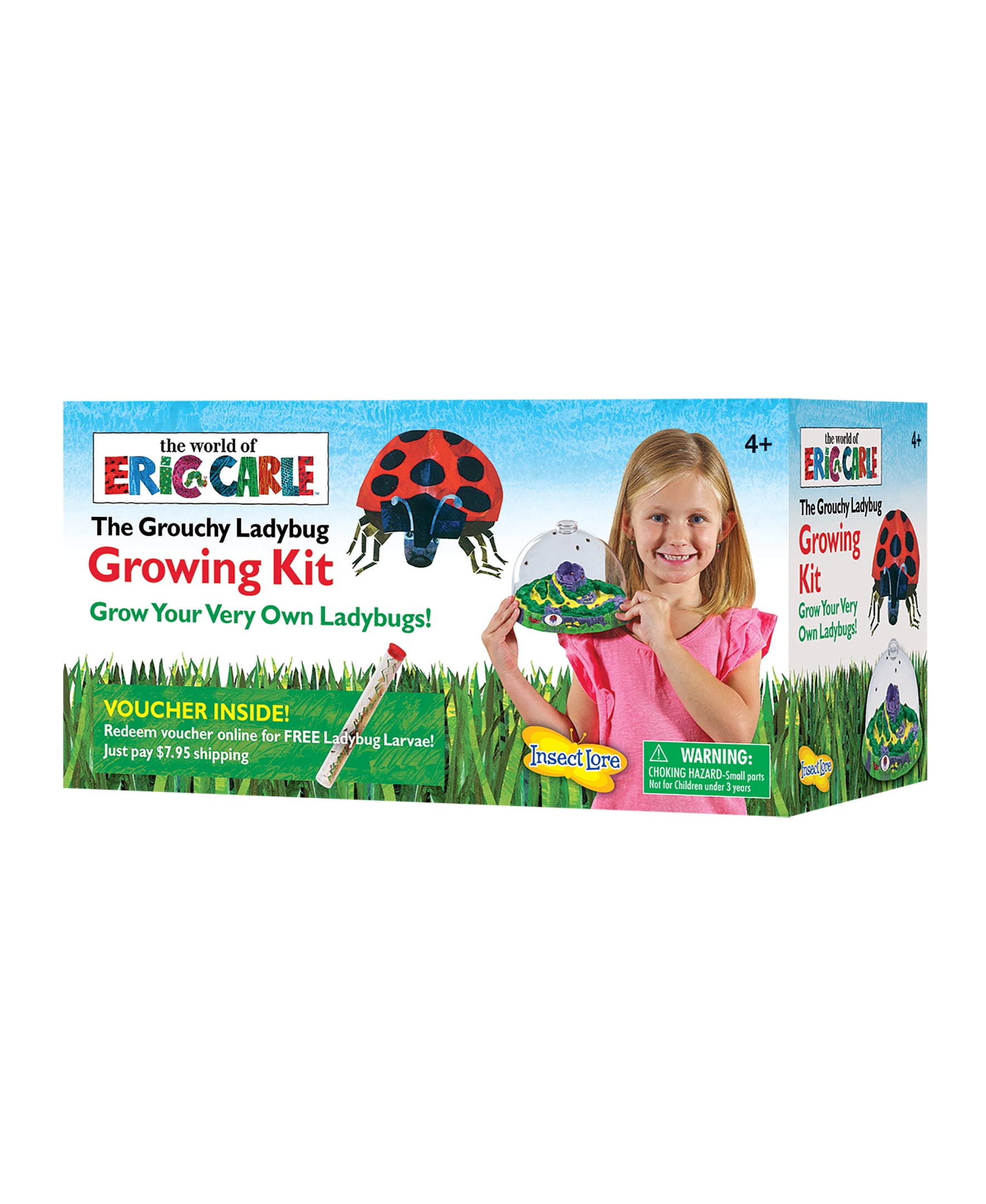 The Grouchy Ladybug™ Life Cycle Growing Kit- With Voucher to Redeem ...