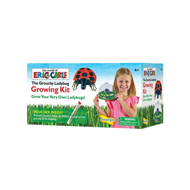 The Grouchy Ladybug™ Life Cycle Growing Kit- With Voucher to Redeem ...