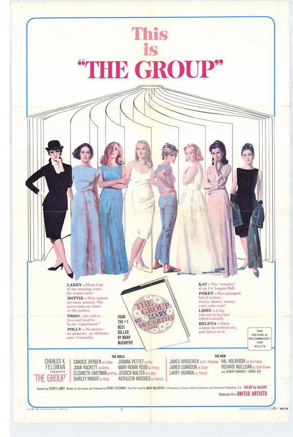 The Group - movie POSTER (Style A) (11" x 17") (1966) - Walmart.com