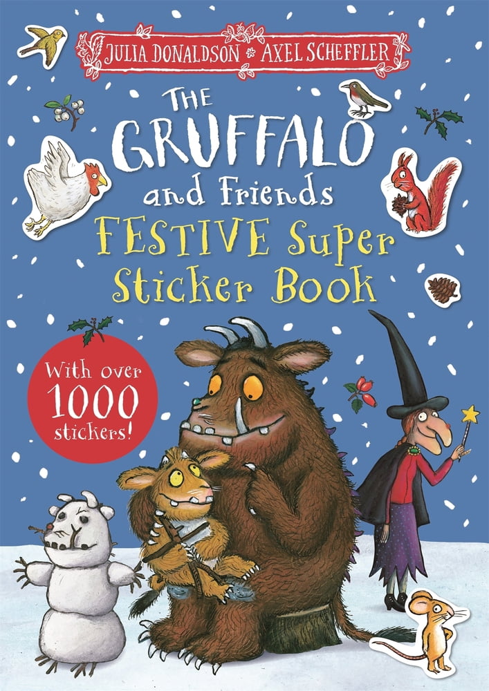 Pre-Owned The Gruffalo and Friends Festive Super Sticker Book ...