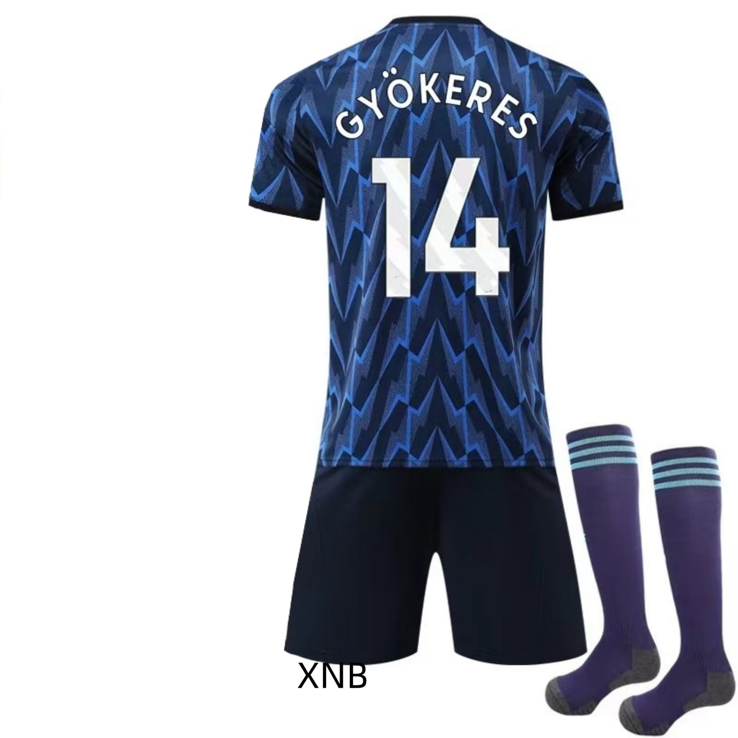 The Gunners 25/26 Authentic #14 Gyokeres Away Soccer Kit - Walmart.com