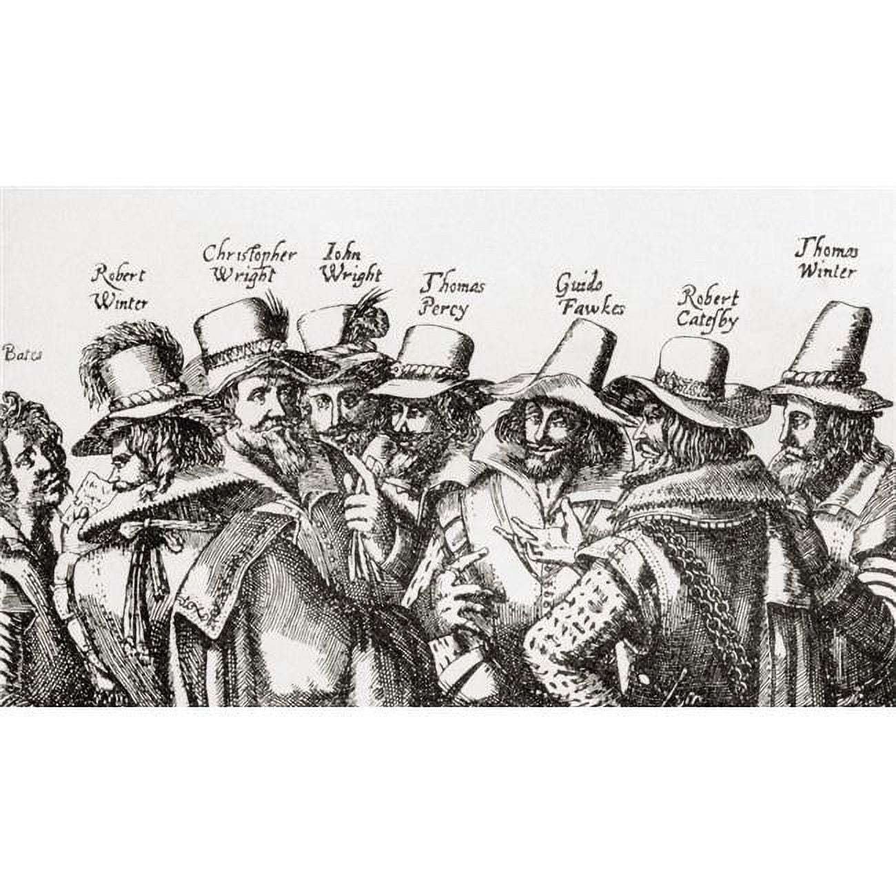 The Gunpowder Plotters From Left to Right Thomas Bates Robert Winter ...