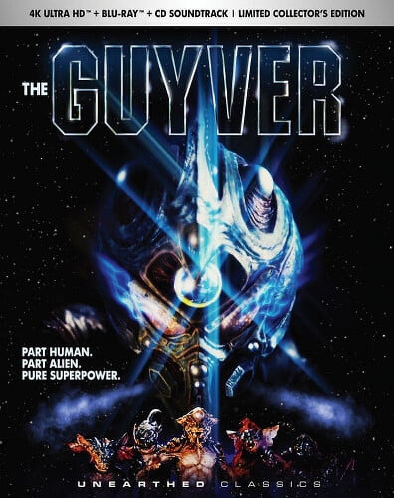 The Guyver (4K Ultra HD + Blu-ray + CD), Unearthed Records, Sci-Fi ...