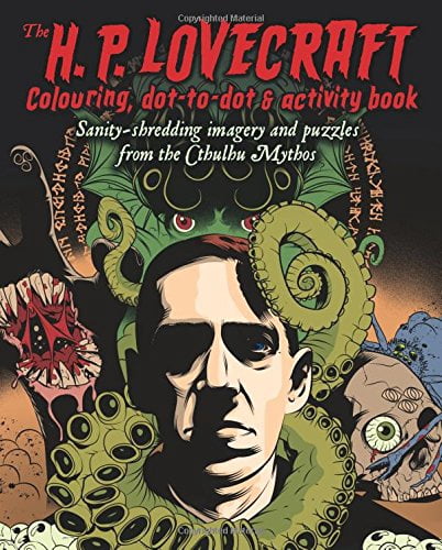 Pre-Owned The H.P. Lovecraft Coloring, Dot-to-Dot & Activity Book ...