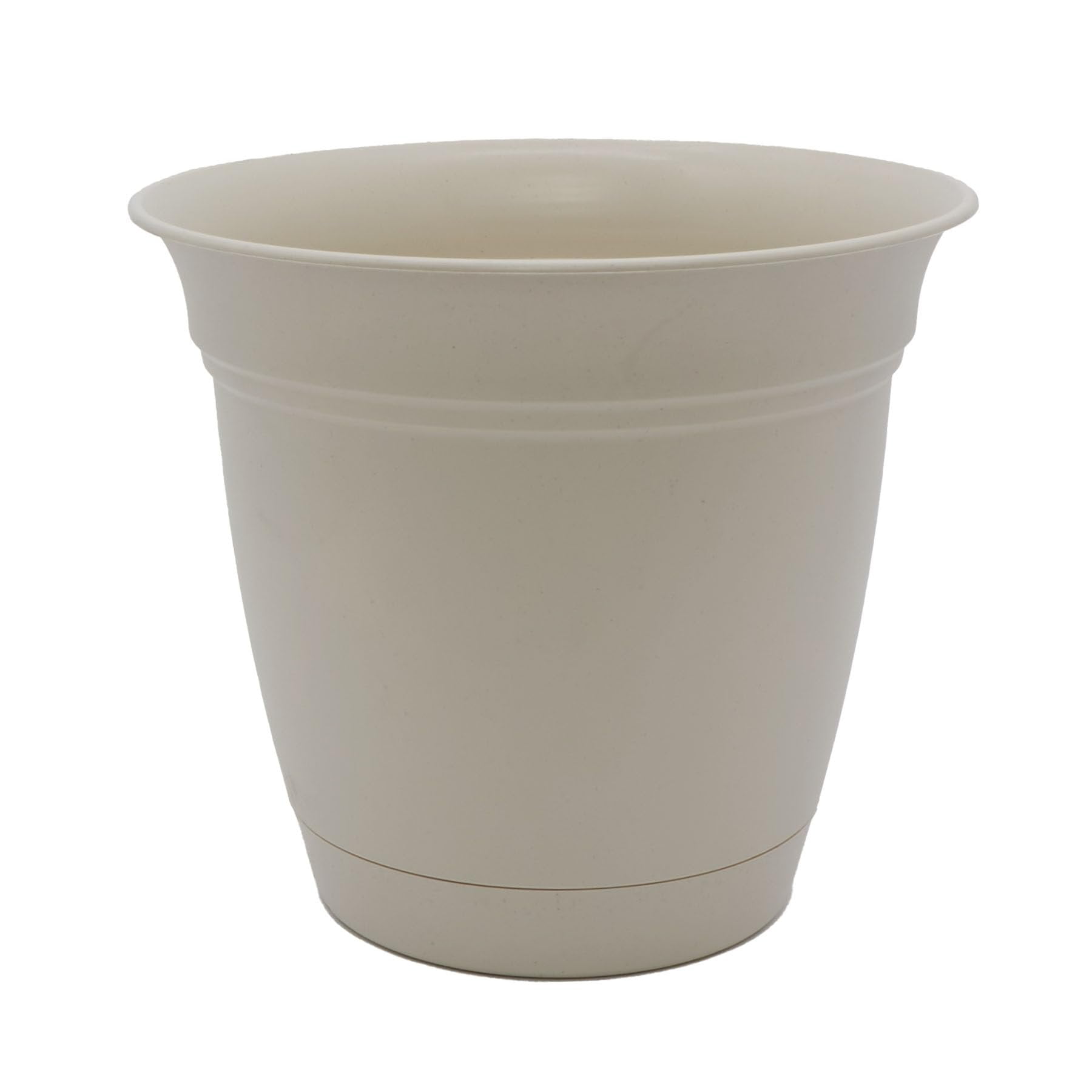 The HC Companies 10 Inch Eclipse Round Planter with Saucer - Indoor ...