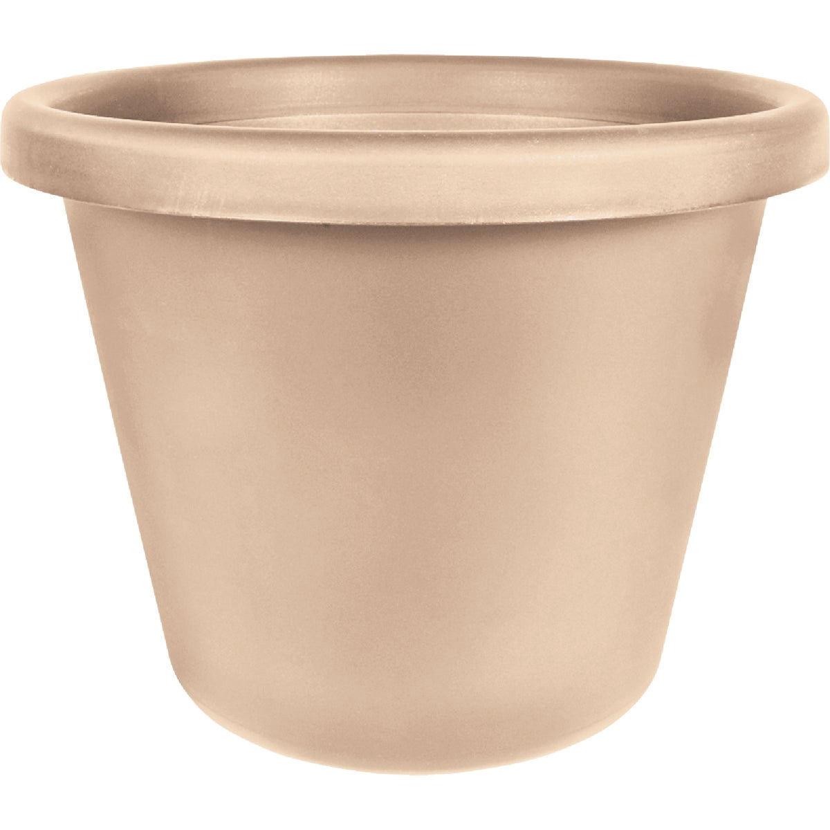 The HC Companies Prima Planter Round Plastic Plant Pot - Rolled Rim ...